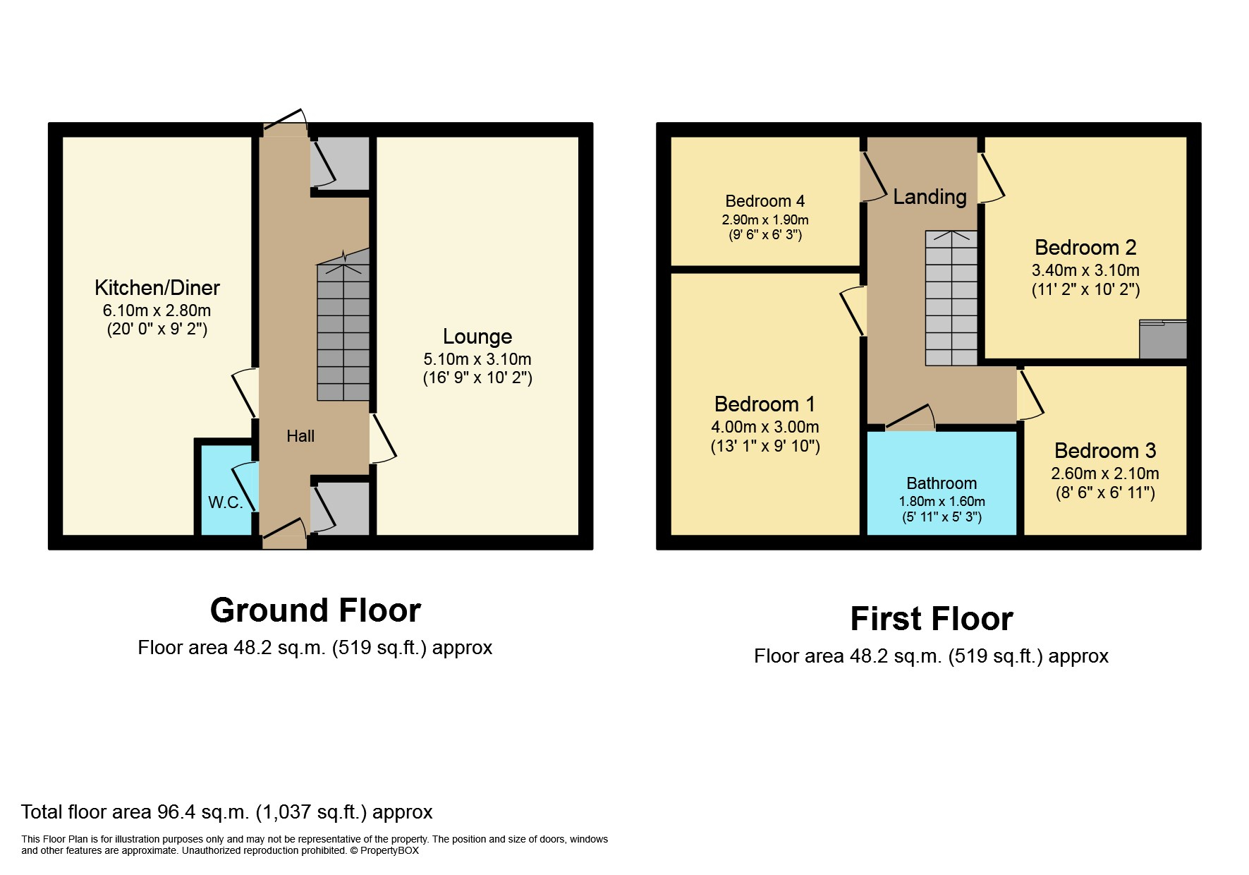 Bishopdale, Brookside, Telford TF3, 4 bedroom terraced house for sale ...