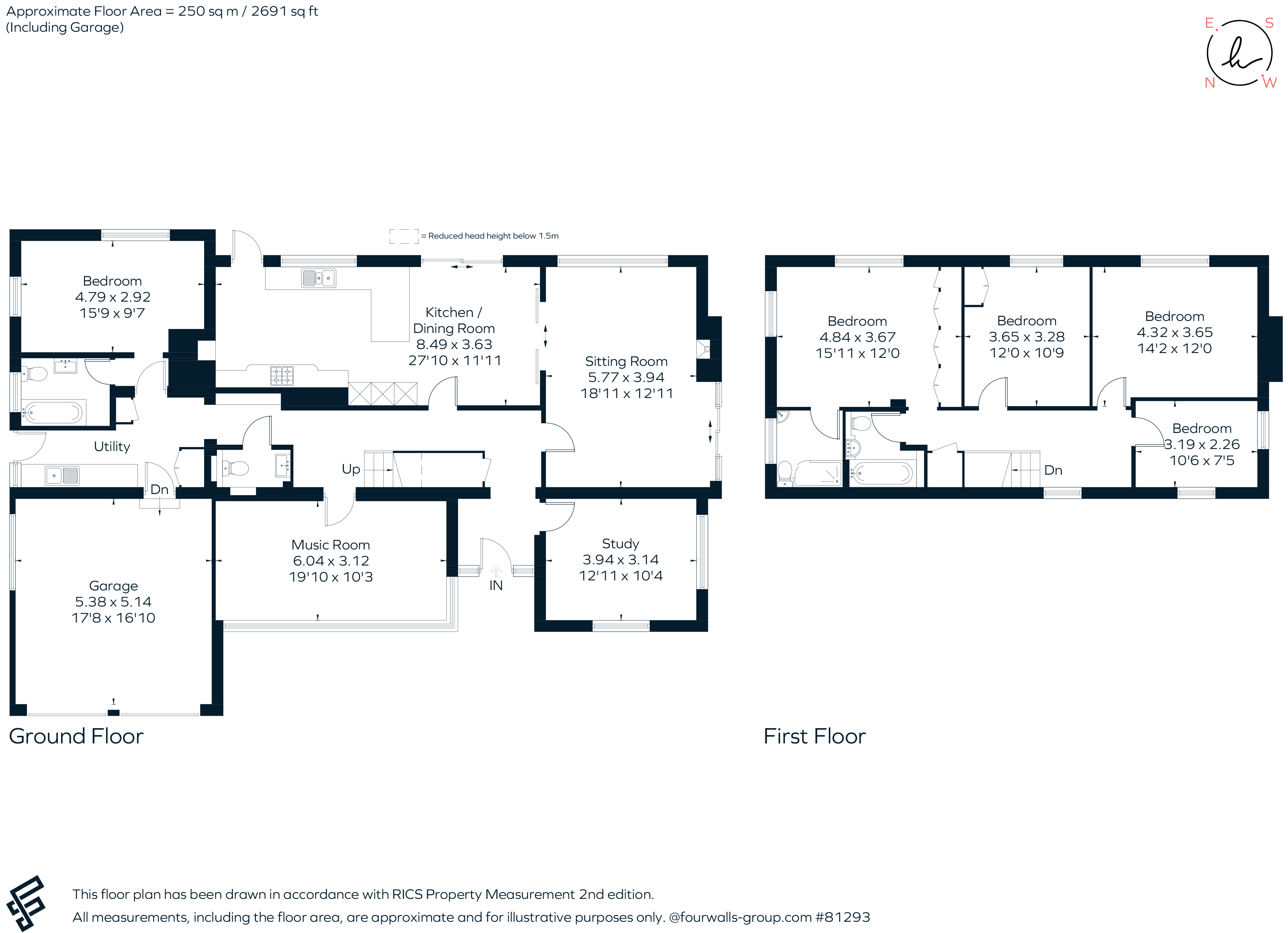 Cholderton, Salisbury SP4, 5 bedroom detached house for sale - 68691131 ...