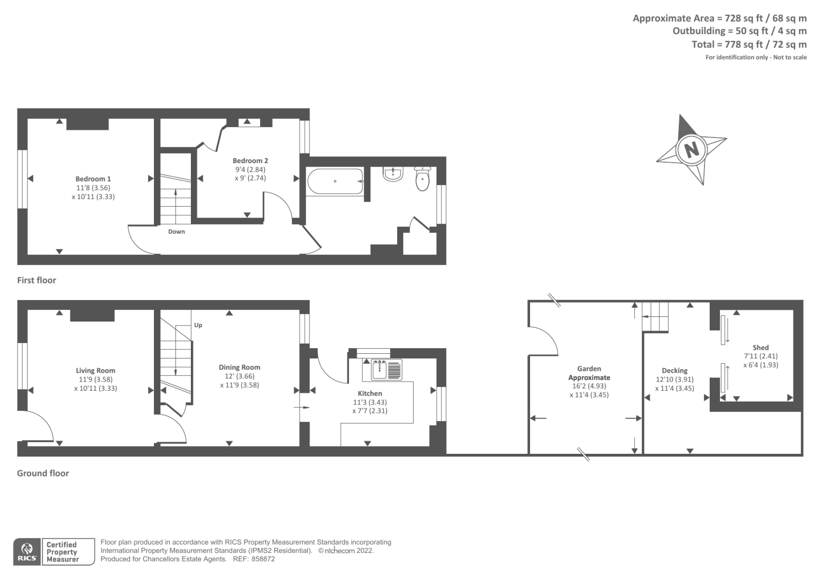 Basingstoke, Hampshire RG21, 2 bedroom terraced house for sale ...