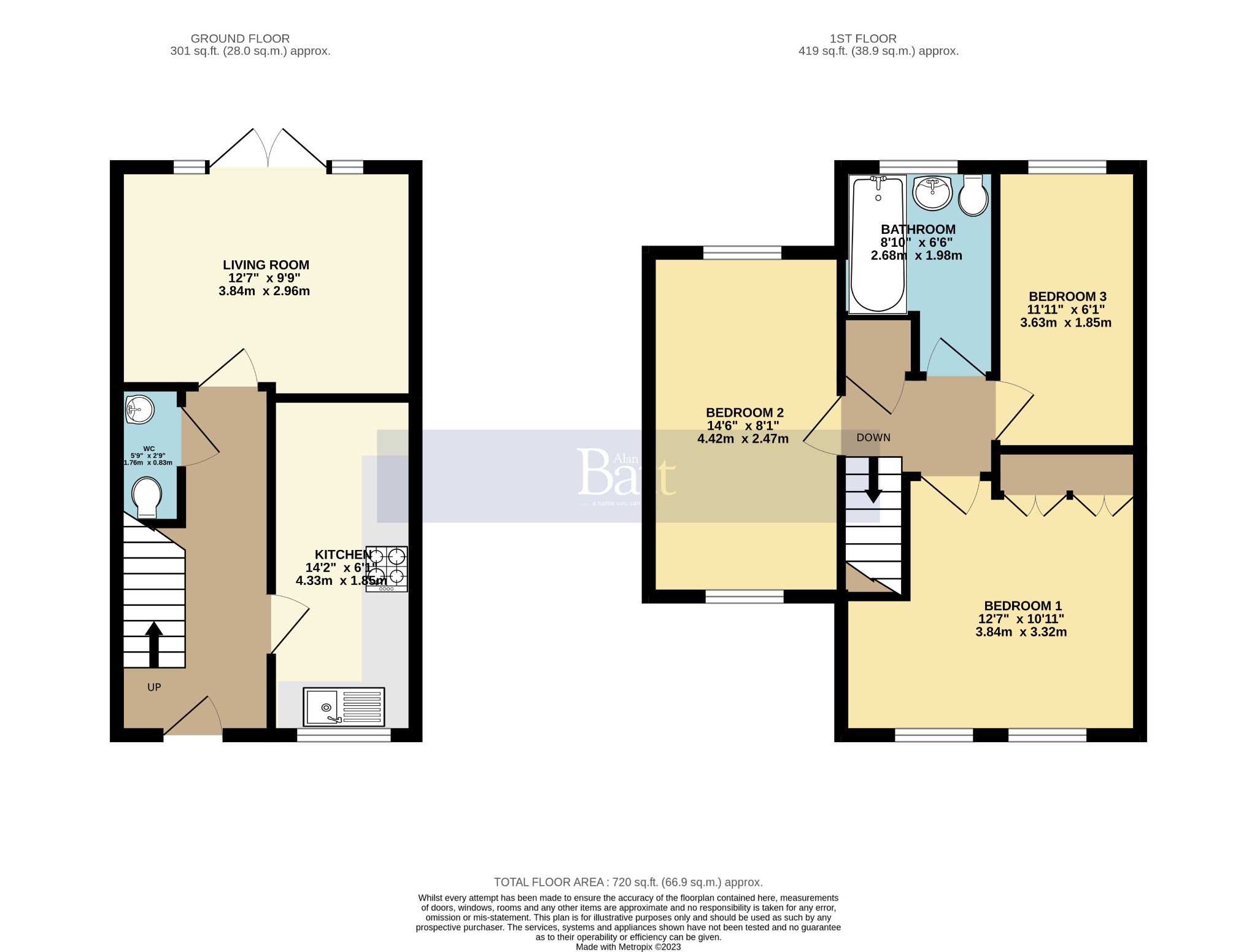 Wyredale Close, Platt Bridge, Wigan, Lancashire WN2, 3 bedroom terraced ...
