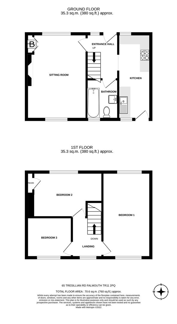 Tresillian Road, Falmouth TR11, 3 bedroom terraced house for sale ...