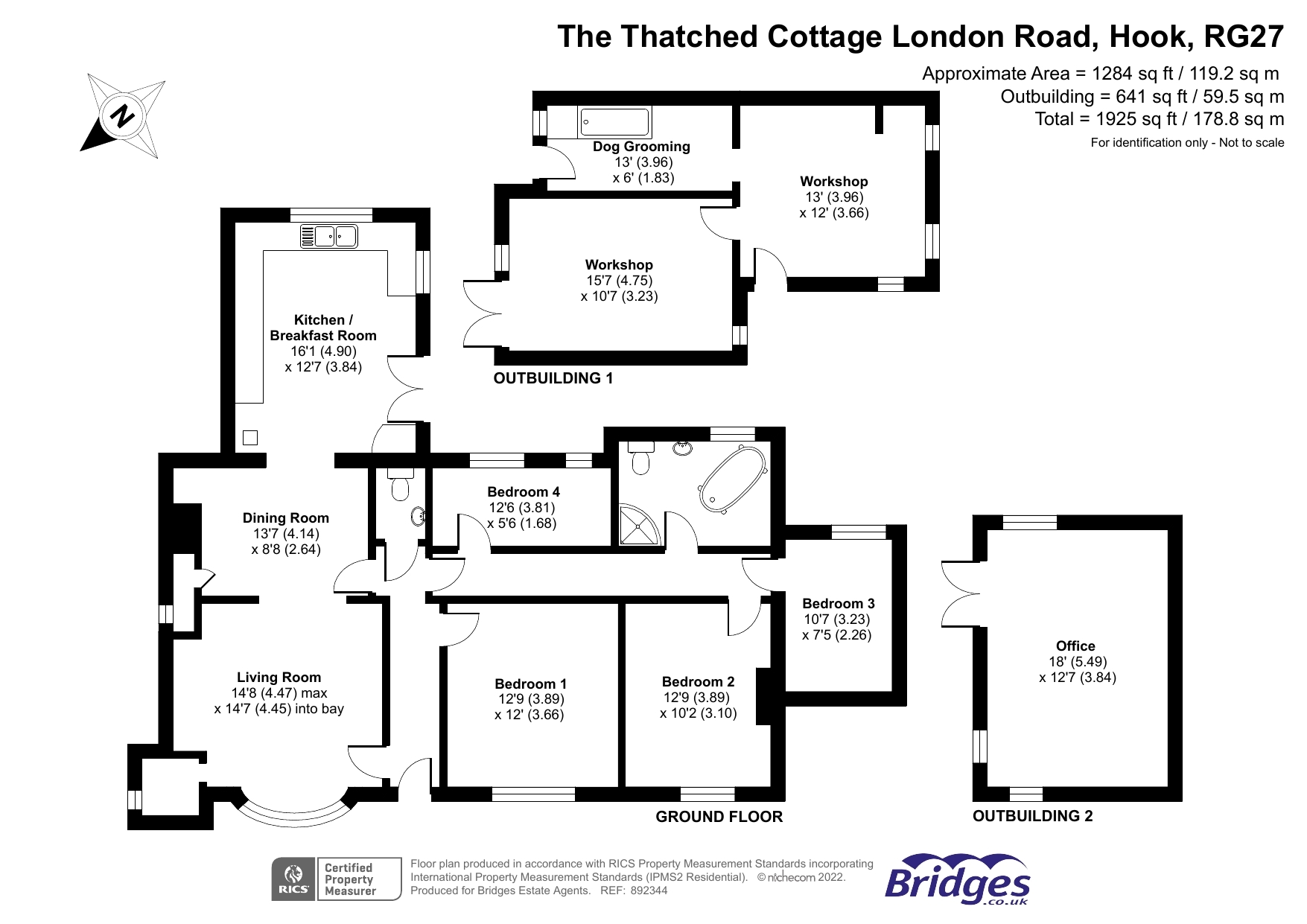 London Road, Hook RG27, 4 bedroom detached house for sale - 62362585 ...