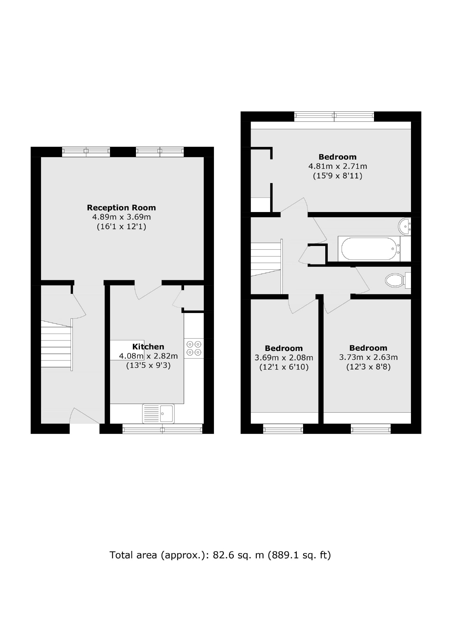 Mogden Lane, Isleworth TW7, 3 bedroom flat for sale - 70451283 ...