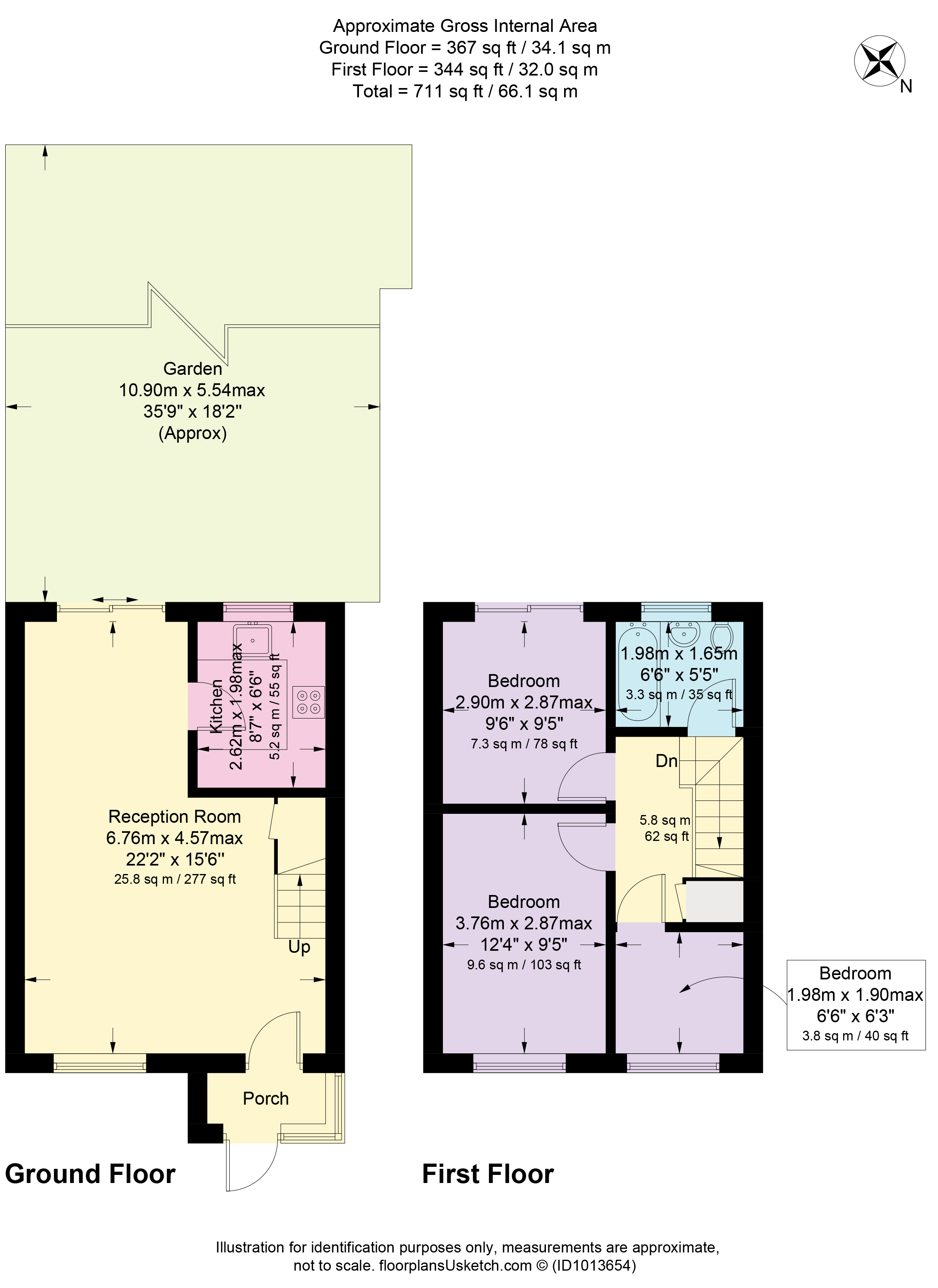 Marshalls Close, London N11, 3 bedroom semi-detached house for sale ...