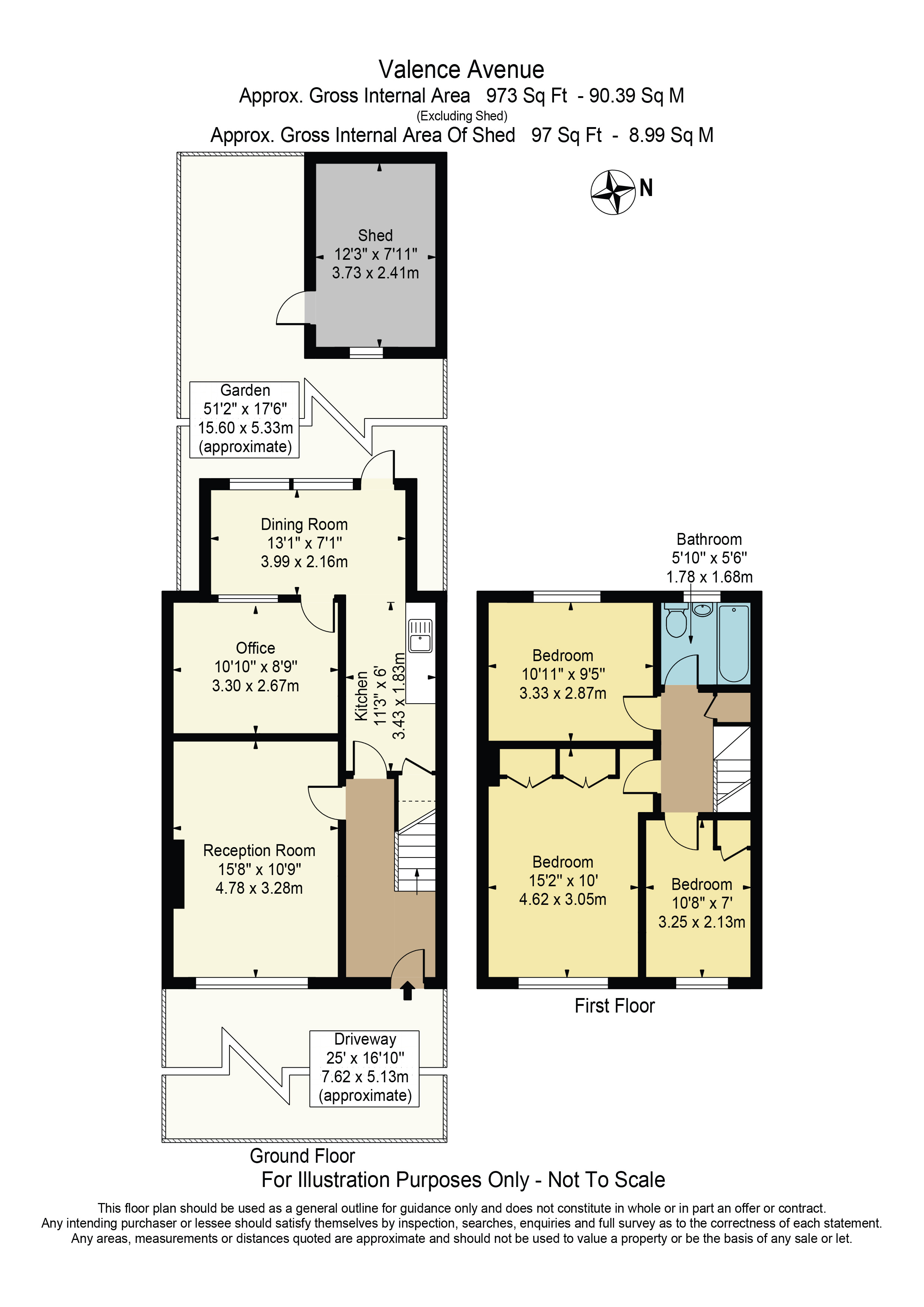 Valence Avenue Dagenham Rm8 3 Bedroom Terraced House For Sale