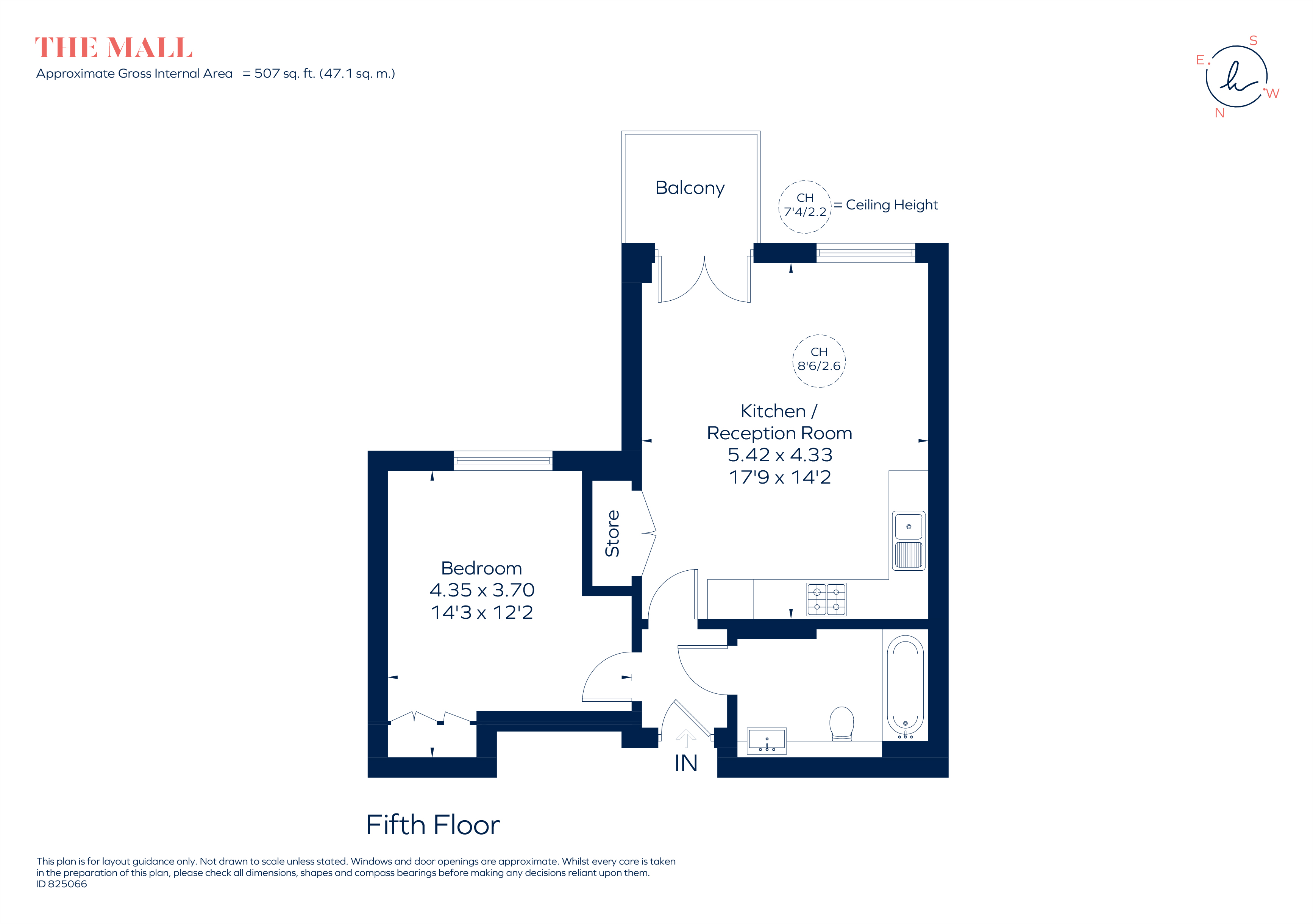 The Mall, London W5, 1 bedroom flat to rent - 67519472 | PrimeLocation