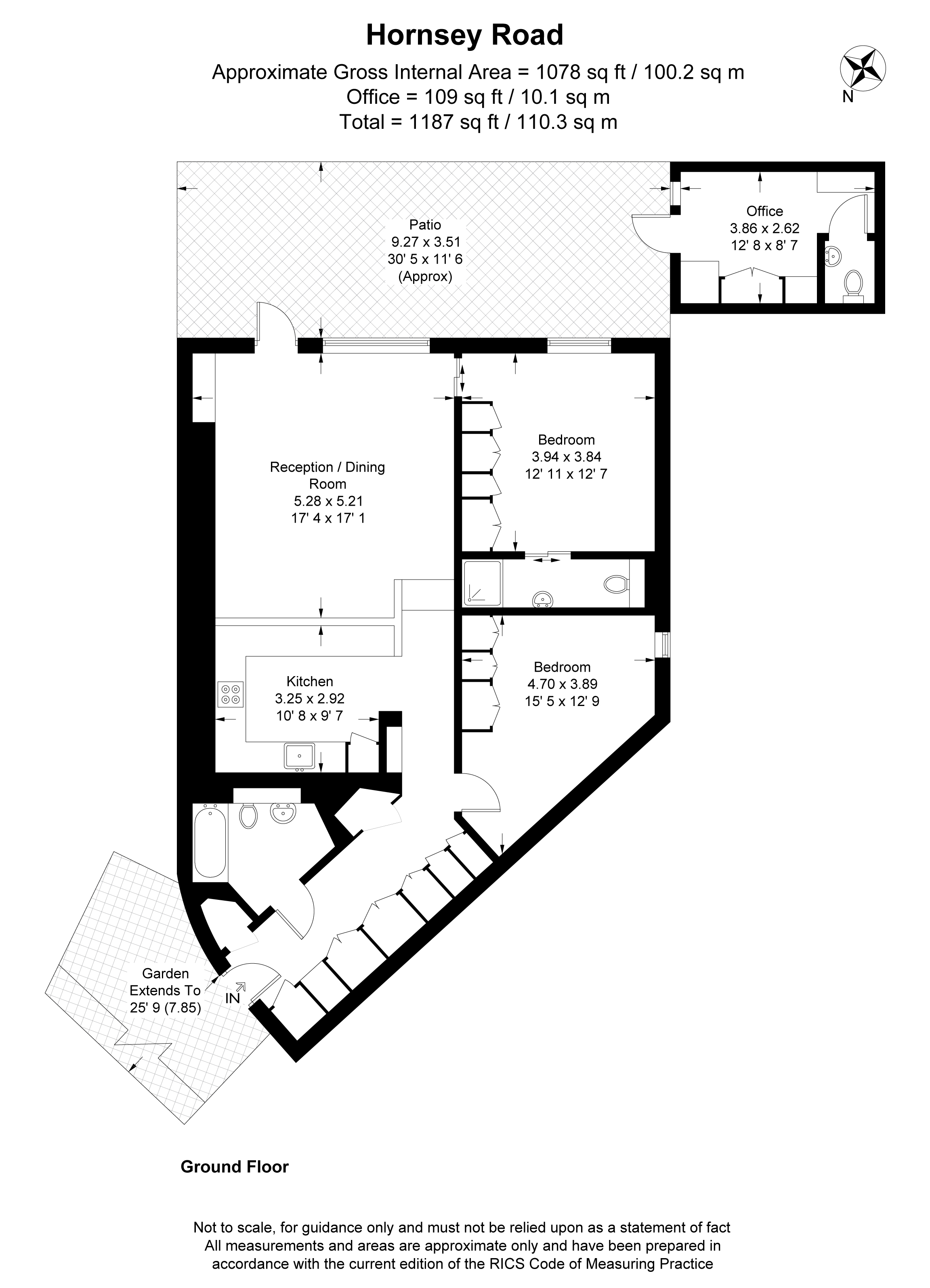 Hornsey Road, London N7, 2 bedroom flat for sale - 64009350 | PrimeLocation