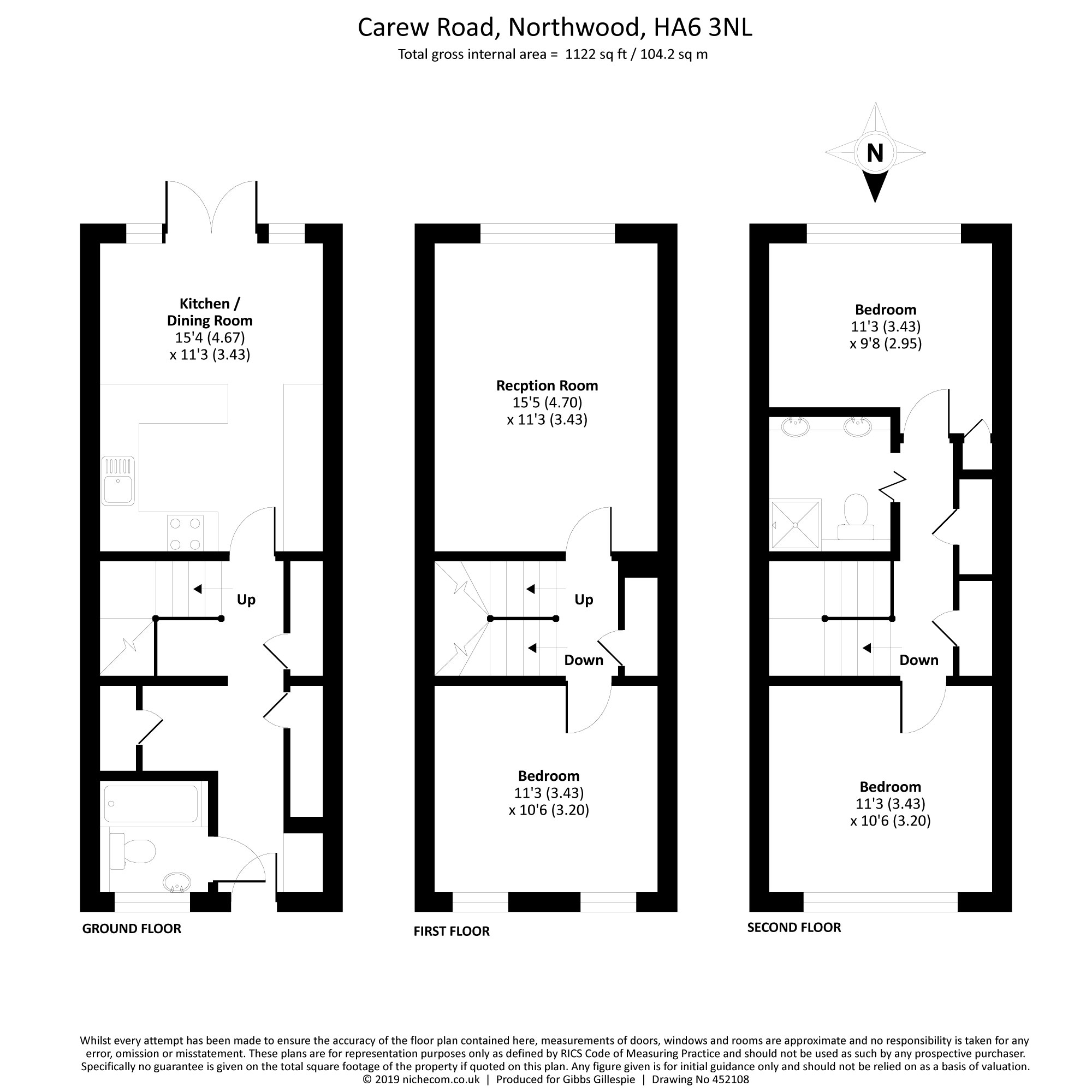 Carew Road, Northwood, Middlesex HA6, 3 bedroom detached house for sale ...