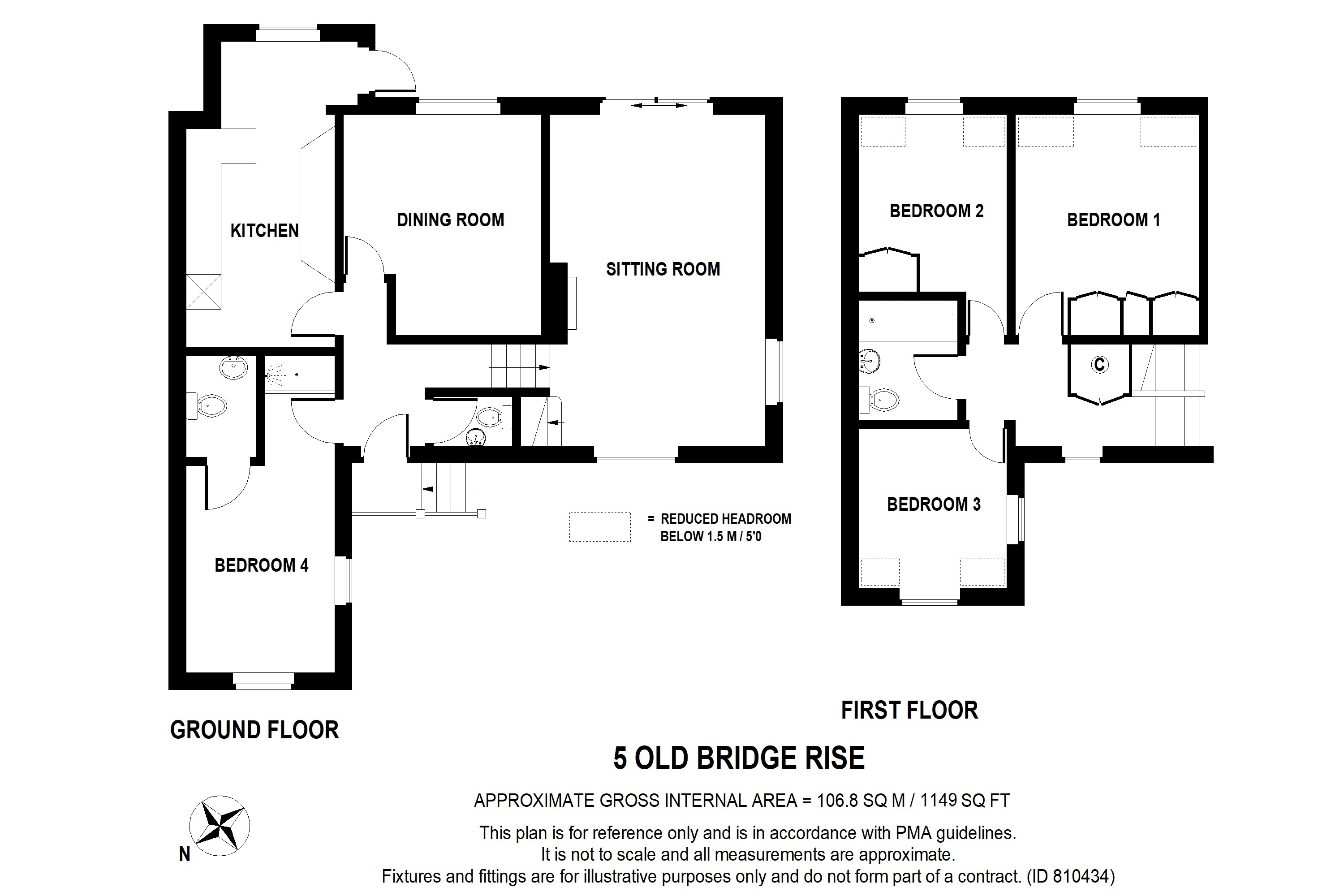 Old Bridge Rise, Ilkley, West Yorkshire LS29, 4 bedroom detached house ...
