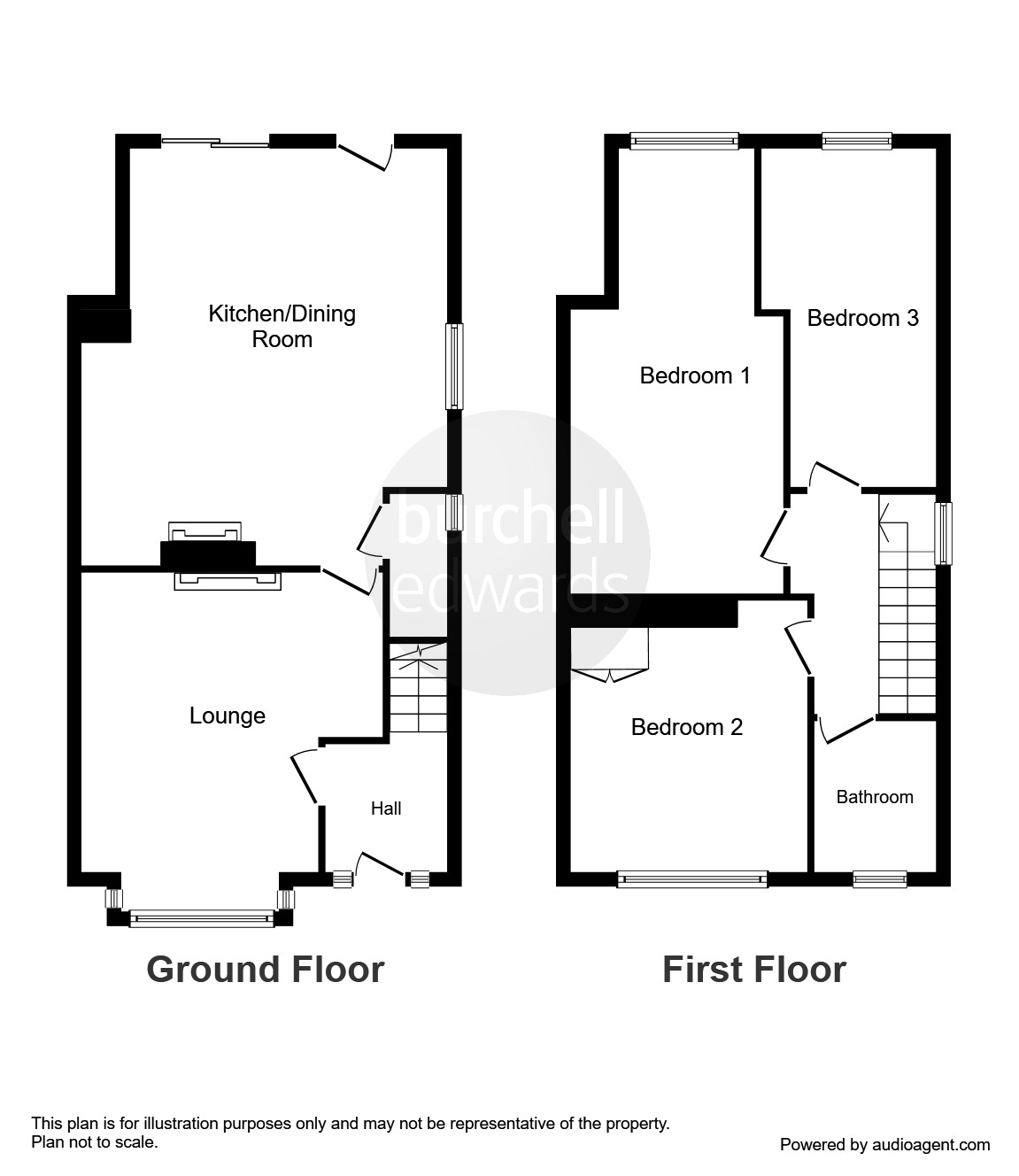 Free property report 123, Hillfield Lane, Stretton, Burton-on-trent ...