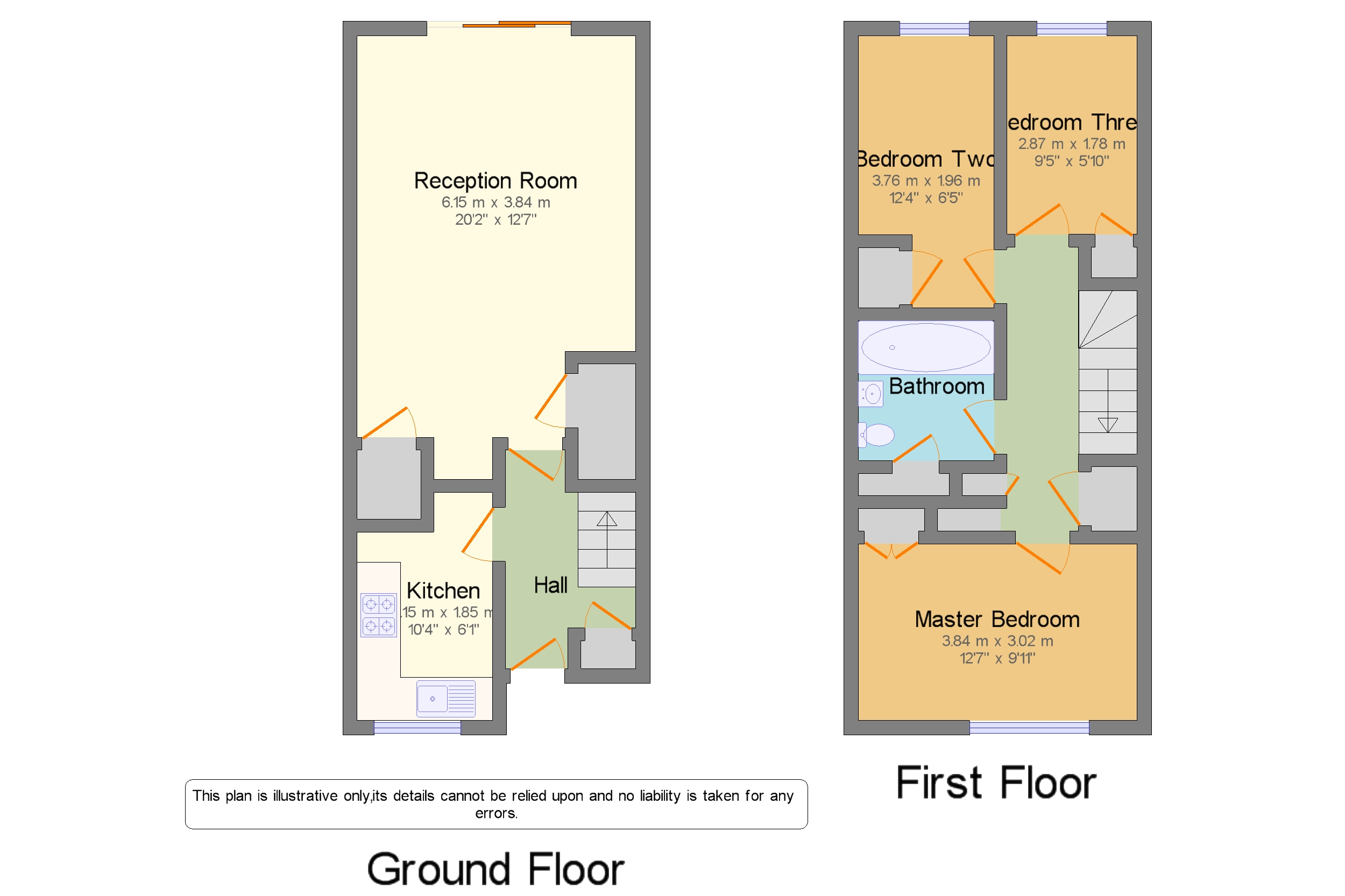 3 bed terraced house for sale in Tidenham Gardens, Croydon, Surrey ...