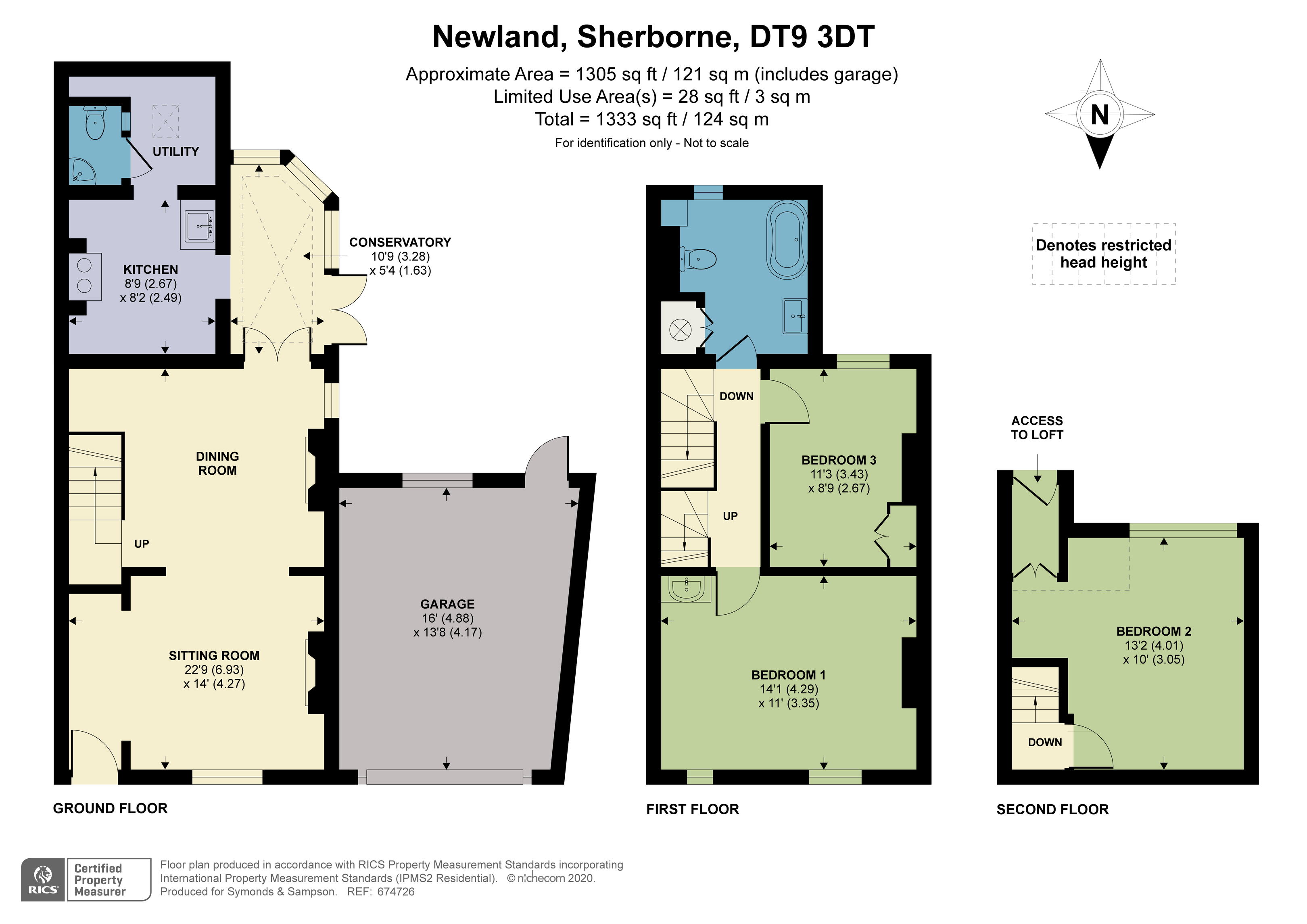 3 bed semi-detached house for sale in Newland, Sherborne DT9 - Zoopla