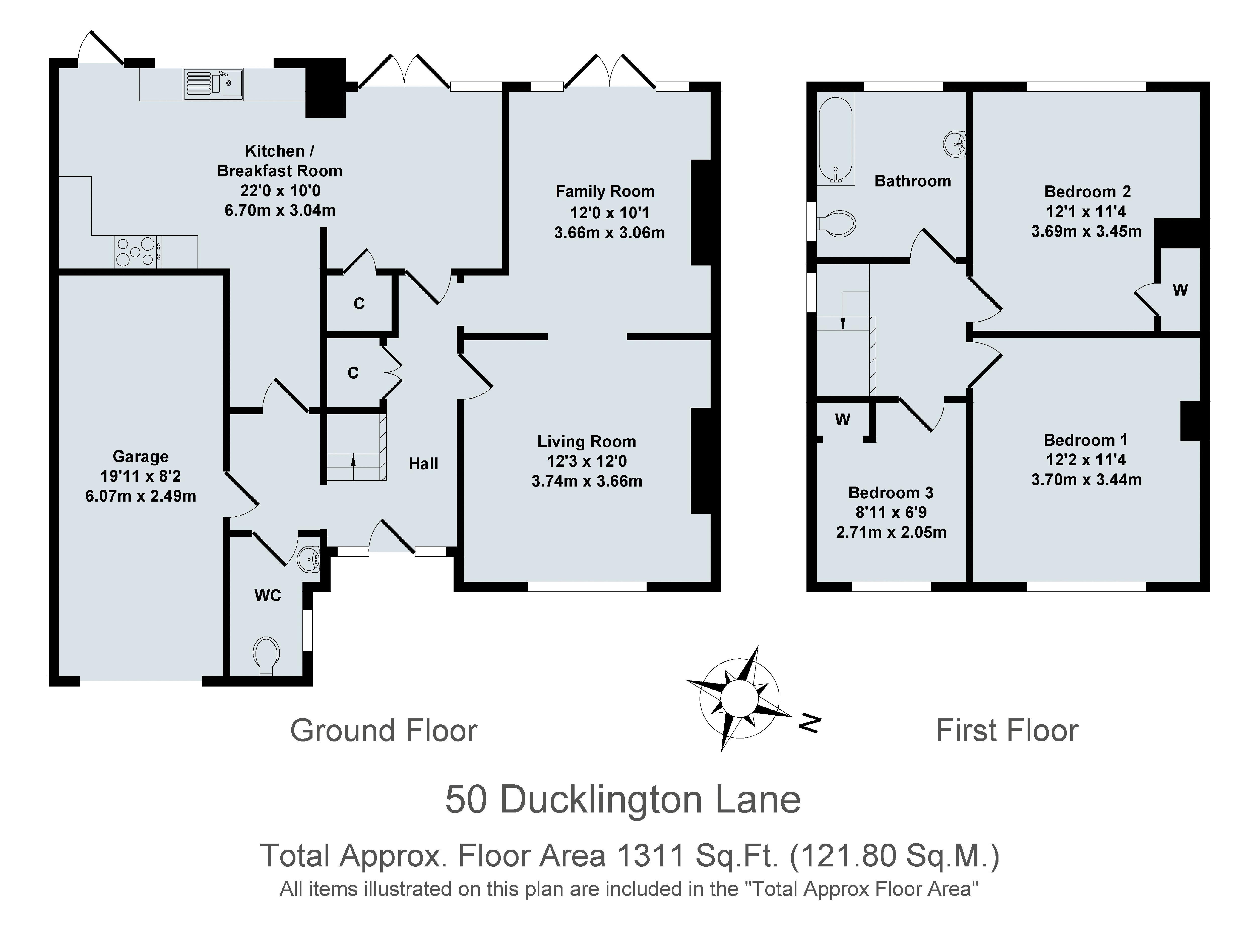 Free property report 50, Ducklington Lane, Witney, OX28 5JA - Chimnie