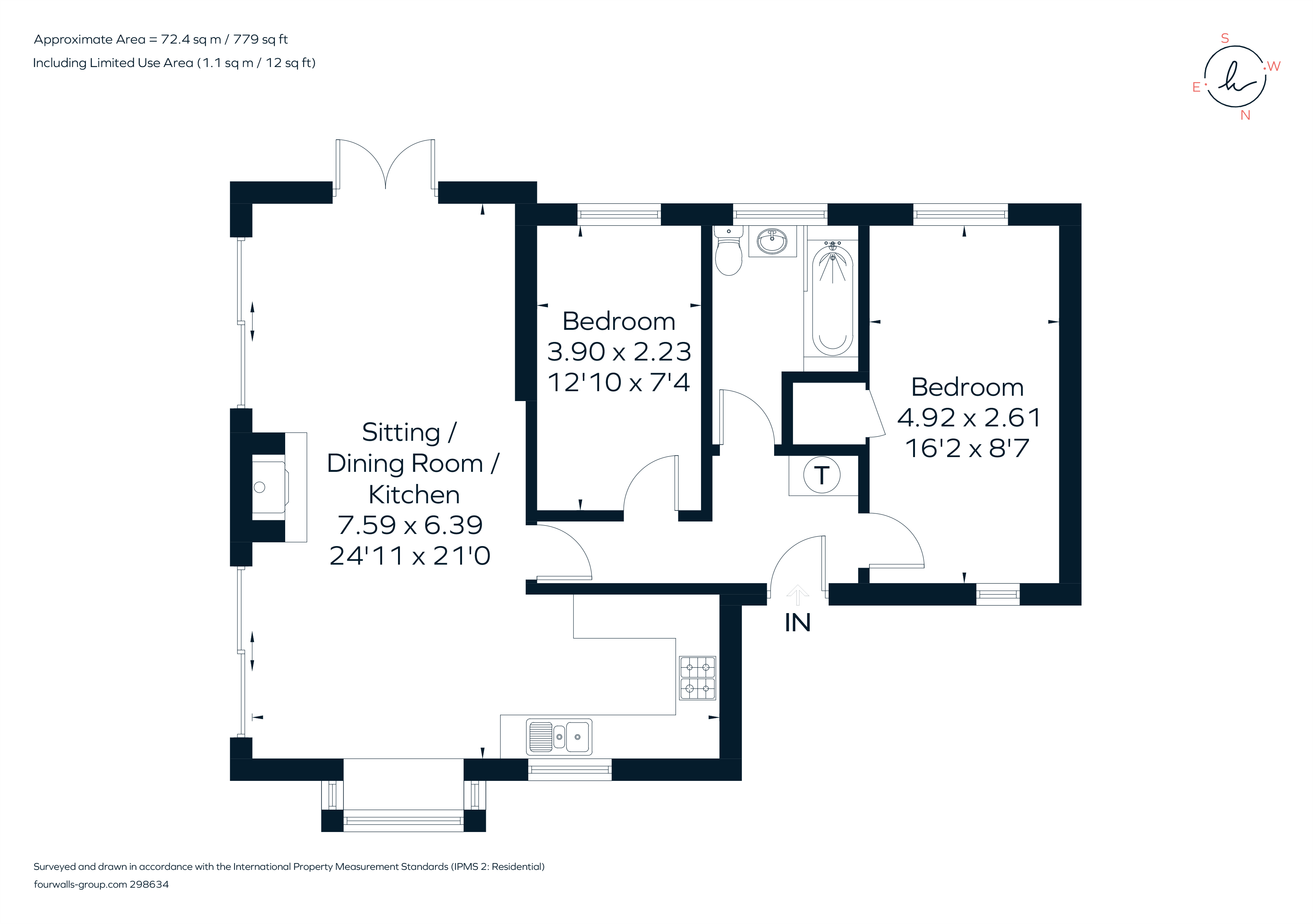 Rueley Dell Road, Lilley, Luton, Hertfordshire LU2, 2 bedroom bungalow ...