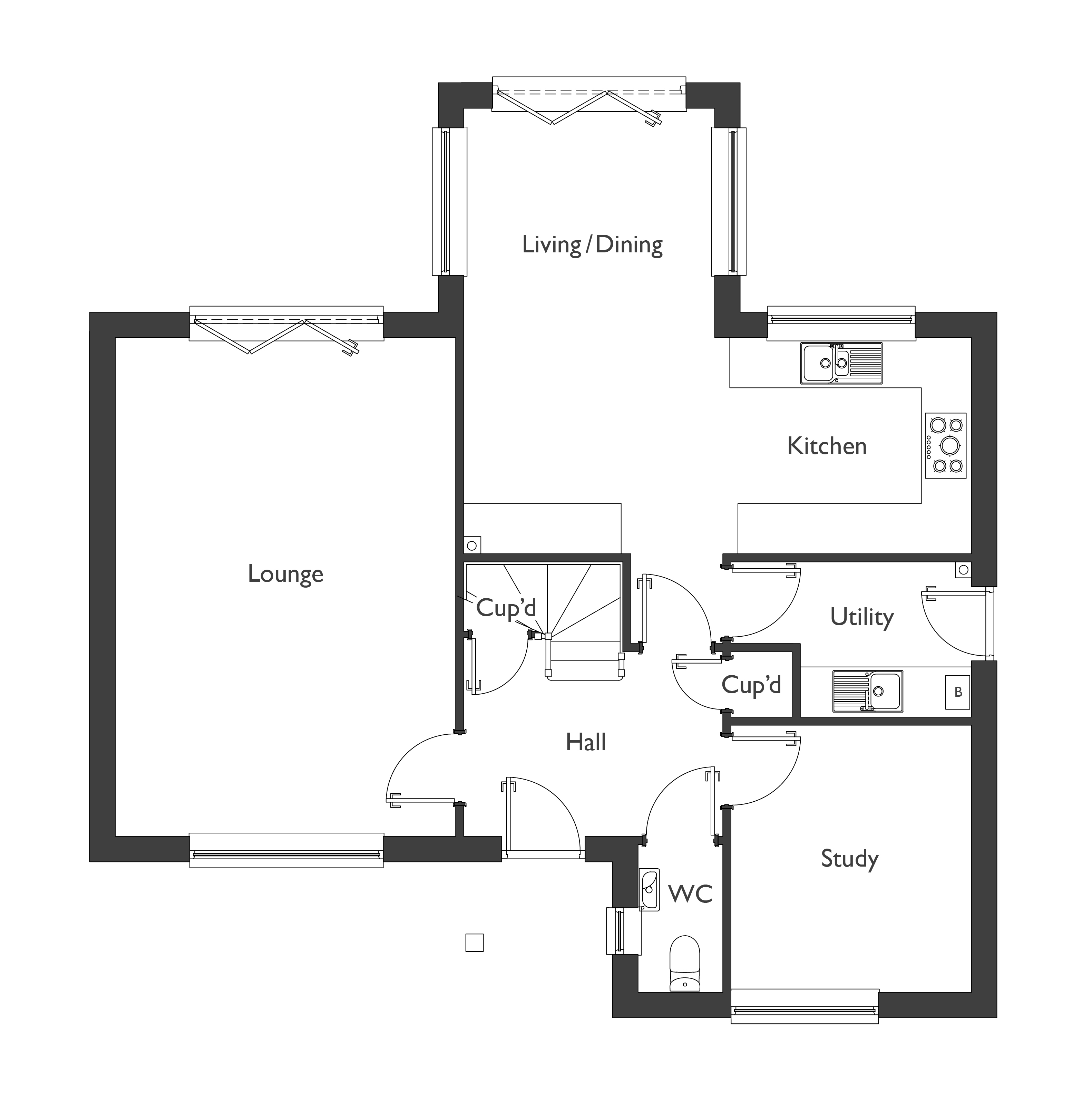 Plot 23 Lakeside, Hall Road, Blundeston, Lowestoft NR32, 4 bedroom ...