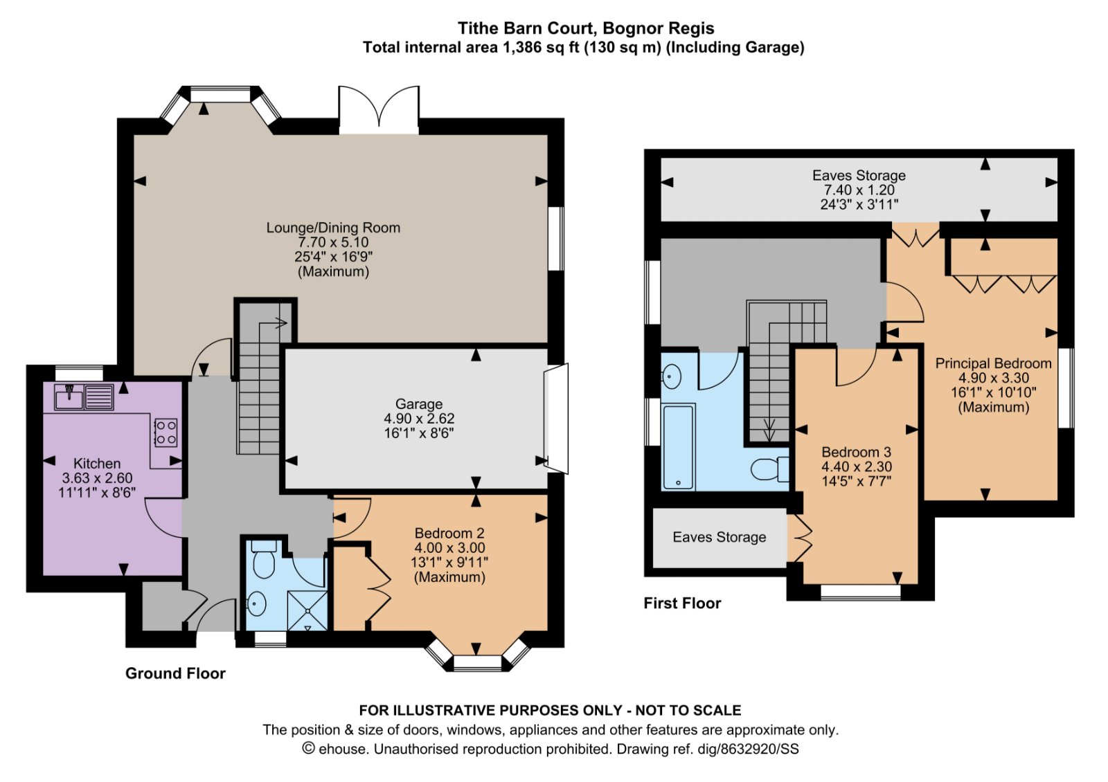 Tithe Barn Court, Aldwick Bay, West Sussex PO21, 3 bedroom link ...