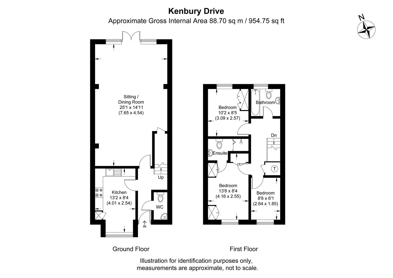 Kenbury Drive, Slough SL1, 3 bedroom terraced house for sale - 68518152 ...