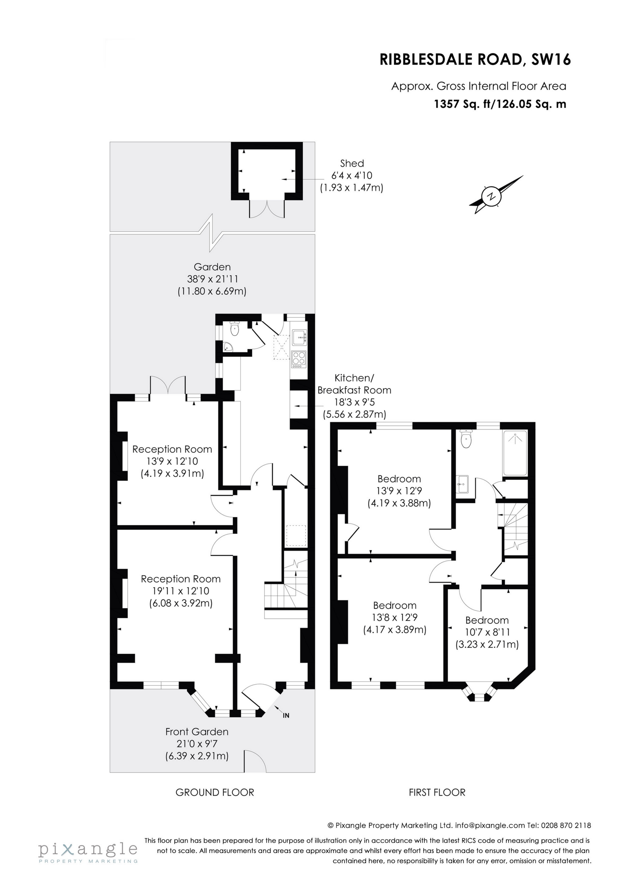 Free property report 170 Ribblesdale Road, London, SW16 6QY - Chimnie