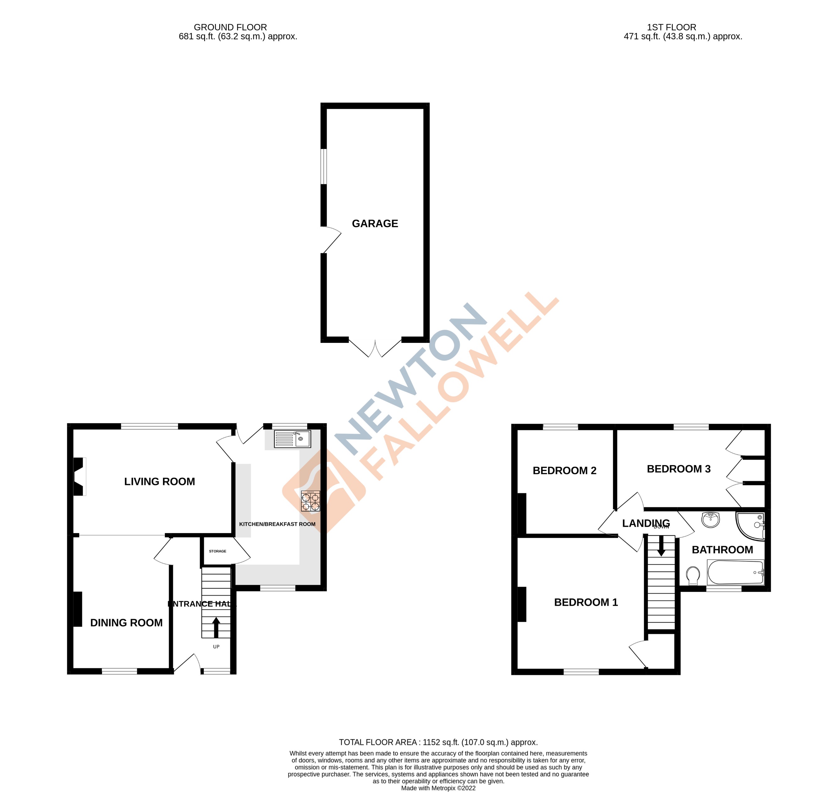 Rutland Road, Stamford PE9, 3 bedroom end terrace house for sale ...