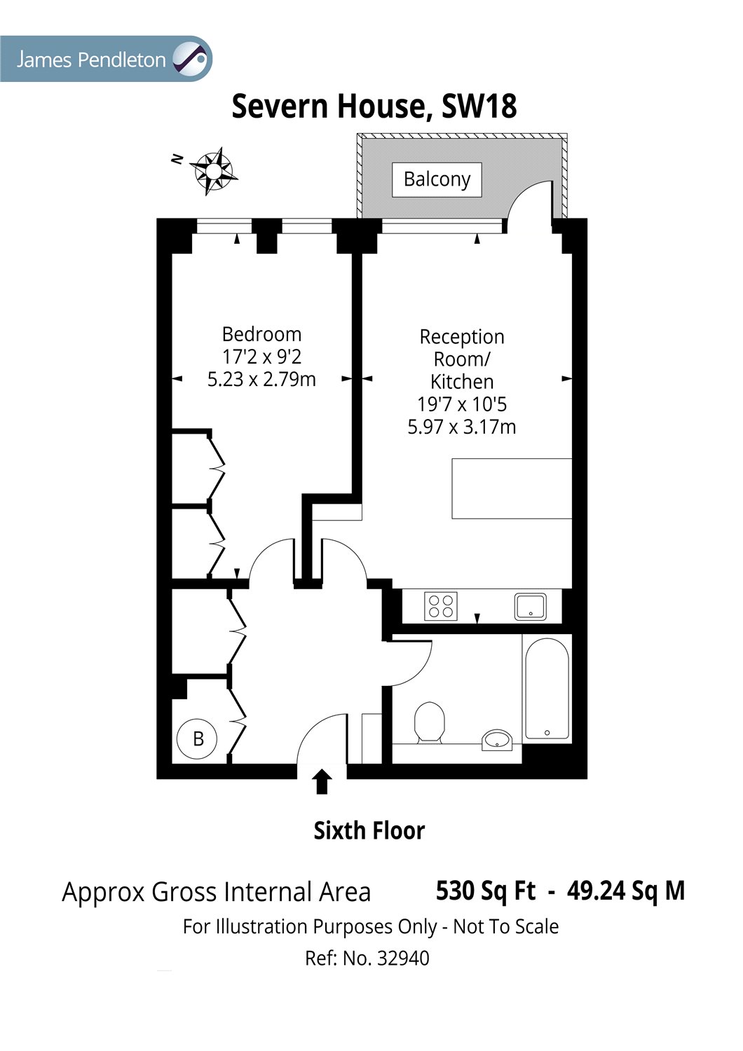 Free property report 28, Severn House, 19 Enterprise Way, London, SW18 ...