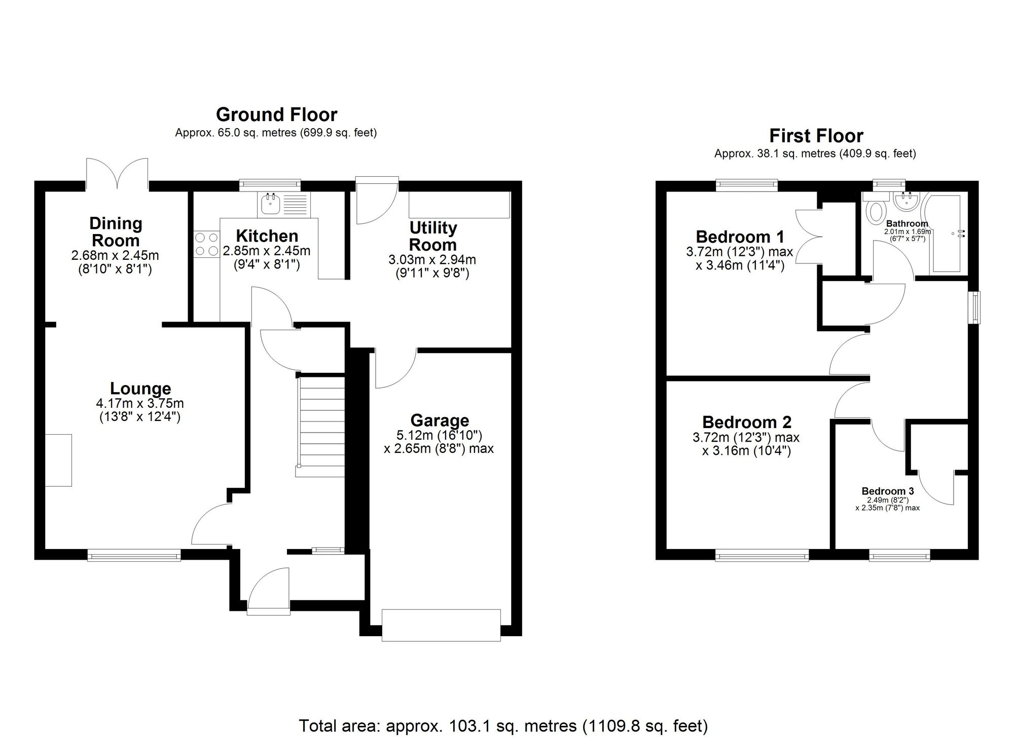 Plover Close, Beck Row IP28, 3 bedroom detached house for sale ...
