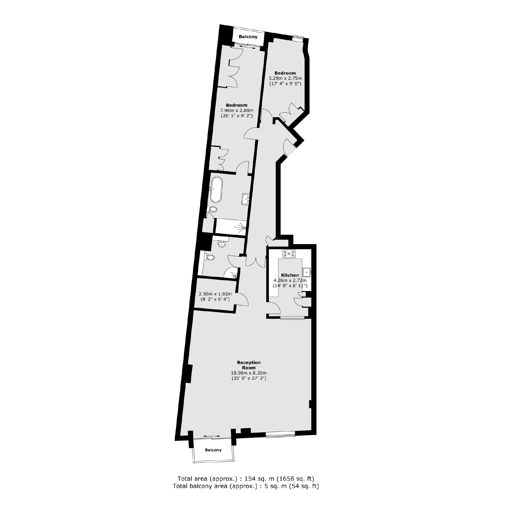 Wapping High Street, London E1W, 2 bedroom flat for sale - 62533215 ...