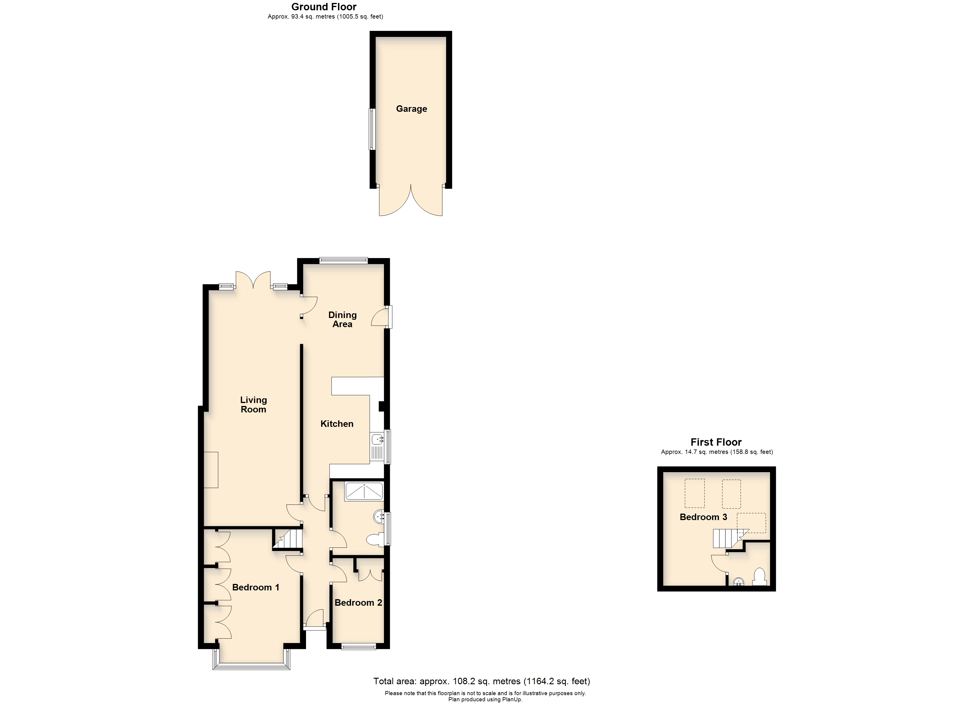 Cock Lane, Fetcham, Leatherhead KT22, 3 bedroom bungalow for sale ...