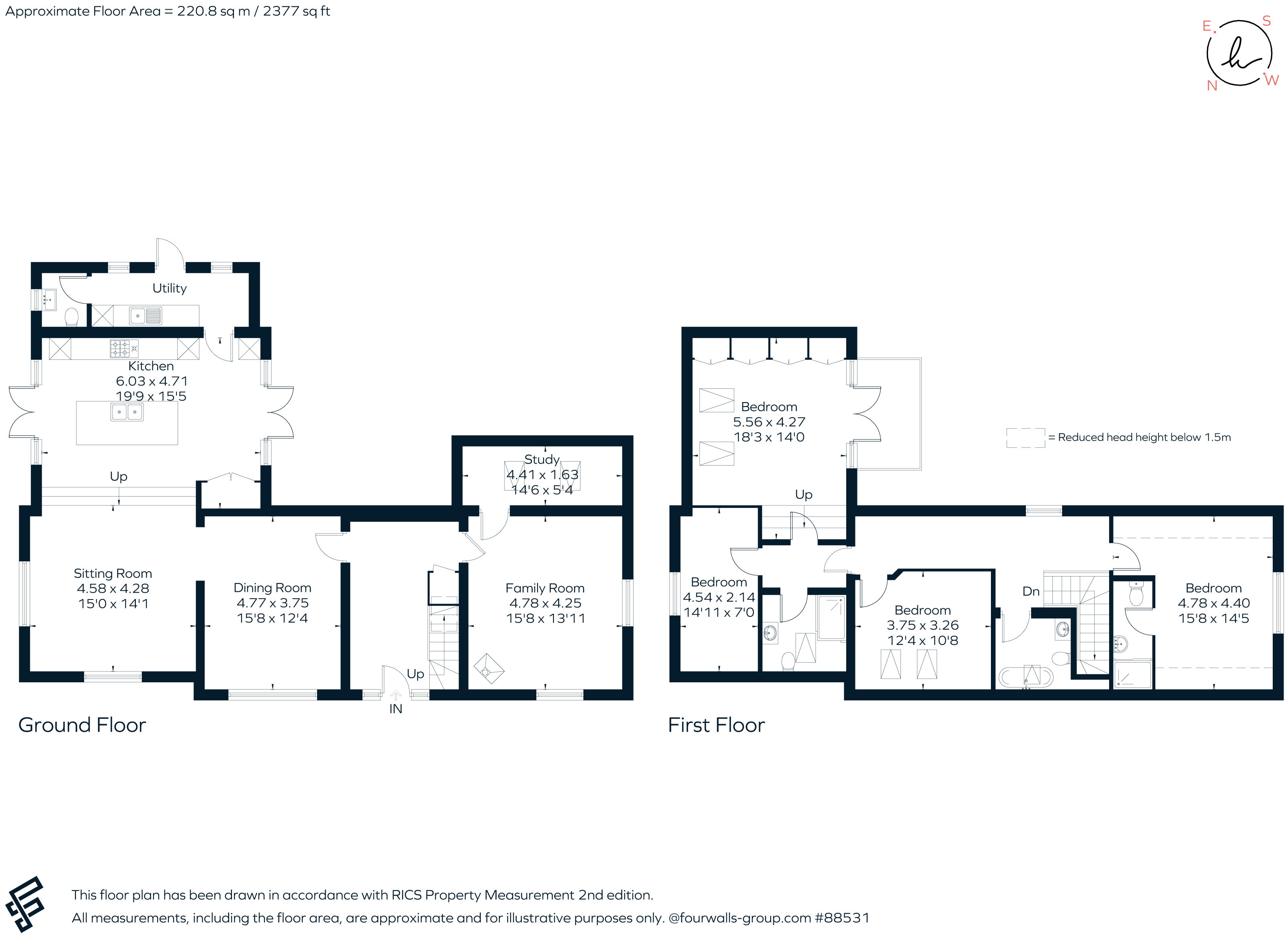 Park Lane, Abbots Worthy SO21, 4 bedroom detached house for sale ...