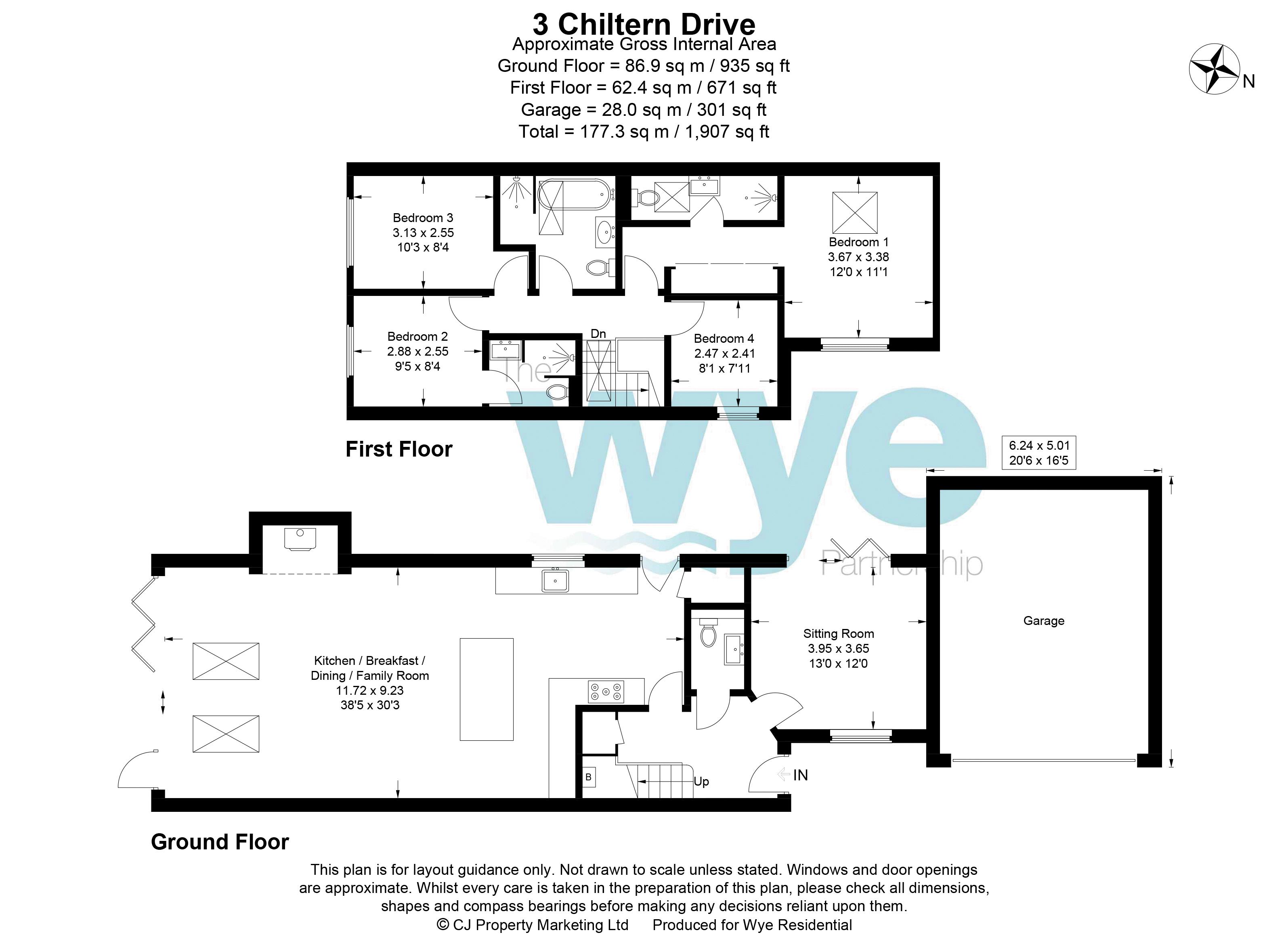 Chiltern Drive, Stokenchurch, High Wycombe HP14, 4 bedroom detached ...