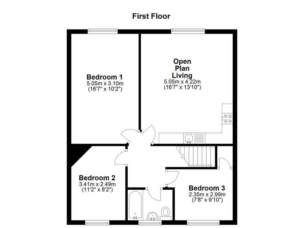 3 bed flat to rent in Warren Road, Brighton BN2 - Zoopla