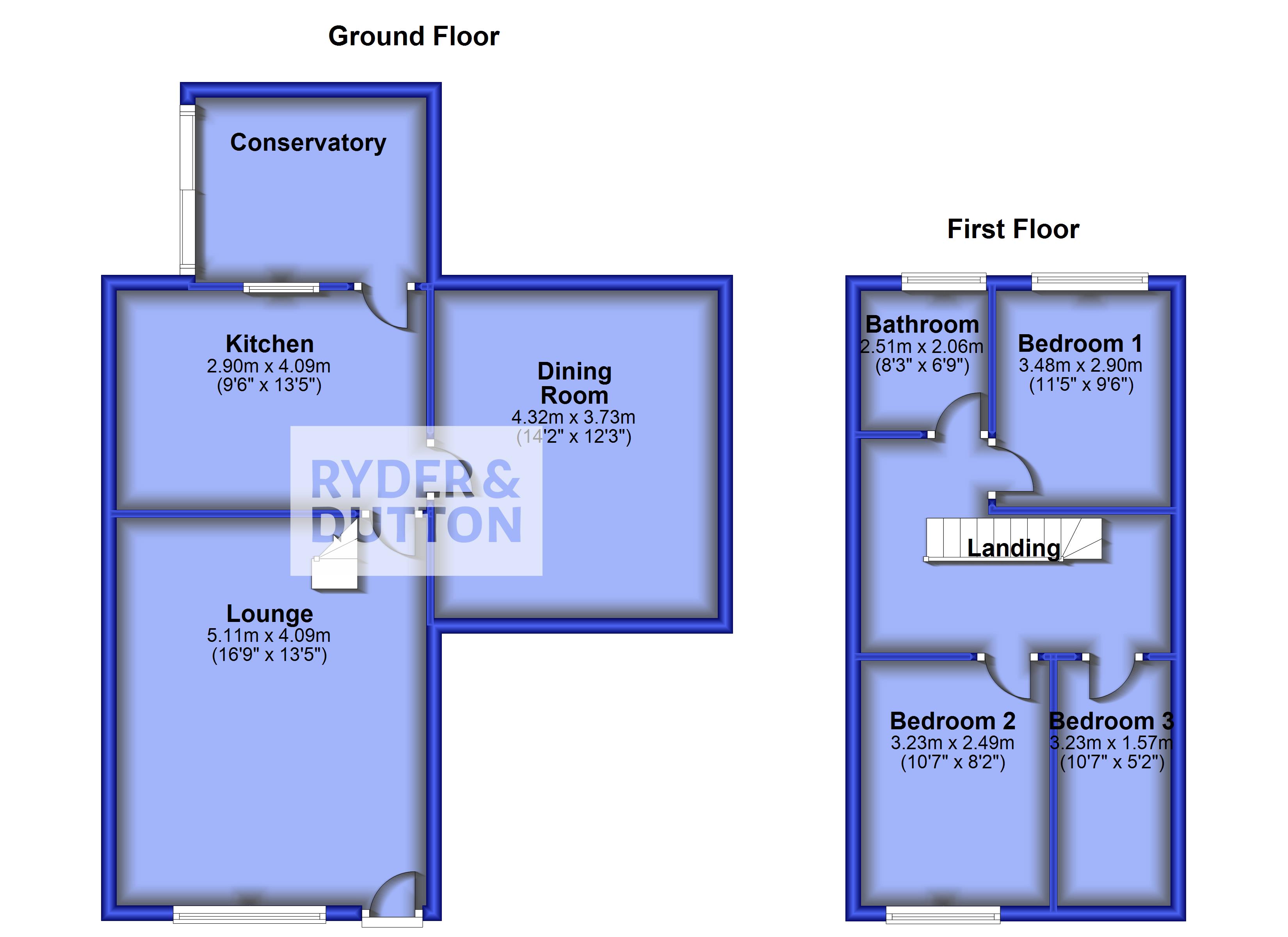 Queen Street, Hadfield, Glossop, Derbyshire SK13, 3 bedroom end terrace ...