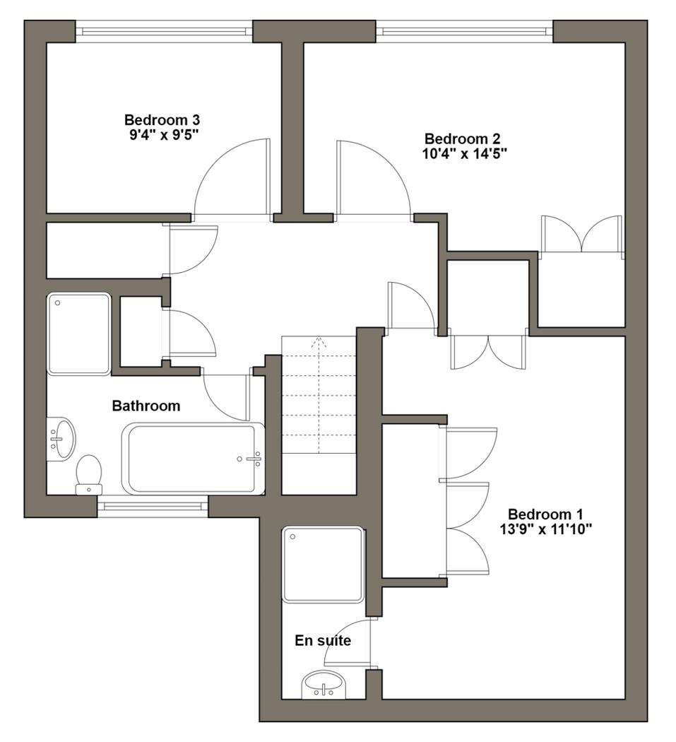 Rushleydale, Springfield, Chelmsford CM1, 3 bedroom terraced house for ...