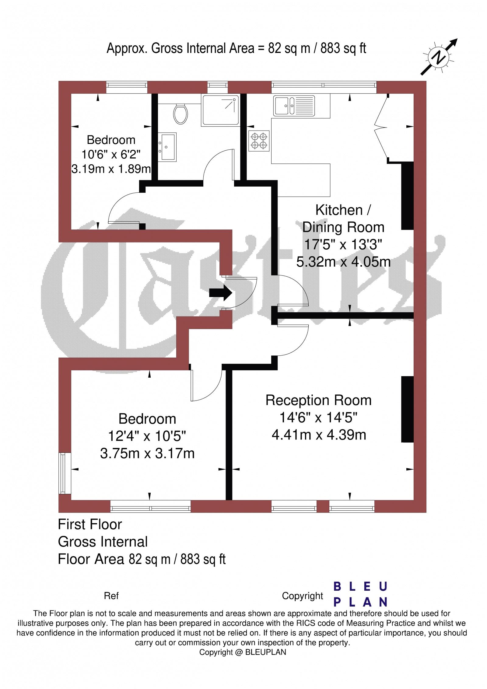 Crouch Hall Road, London N8, 2 bedroom flat for sale - 69519369 ...