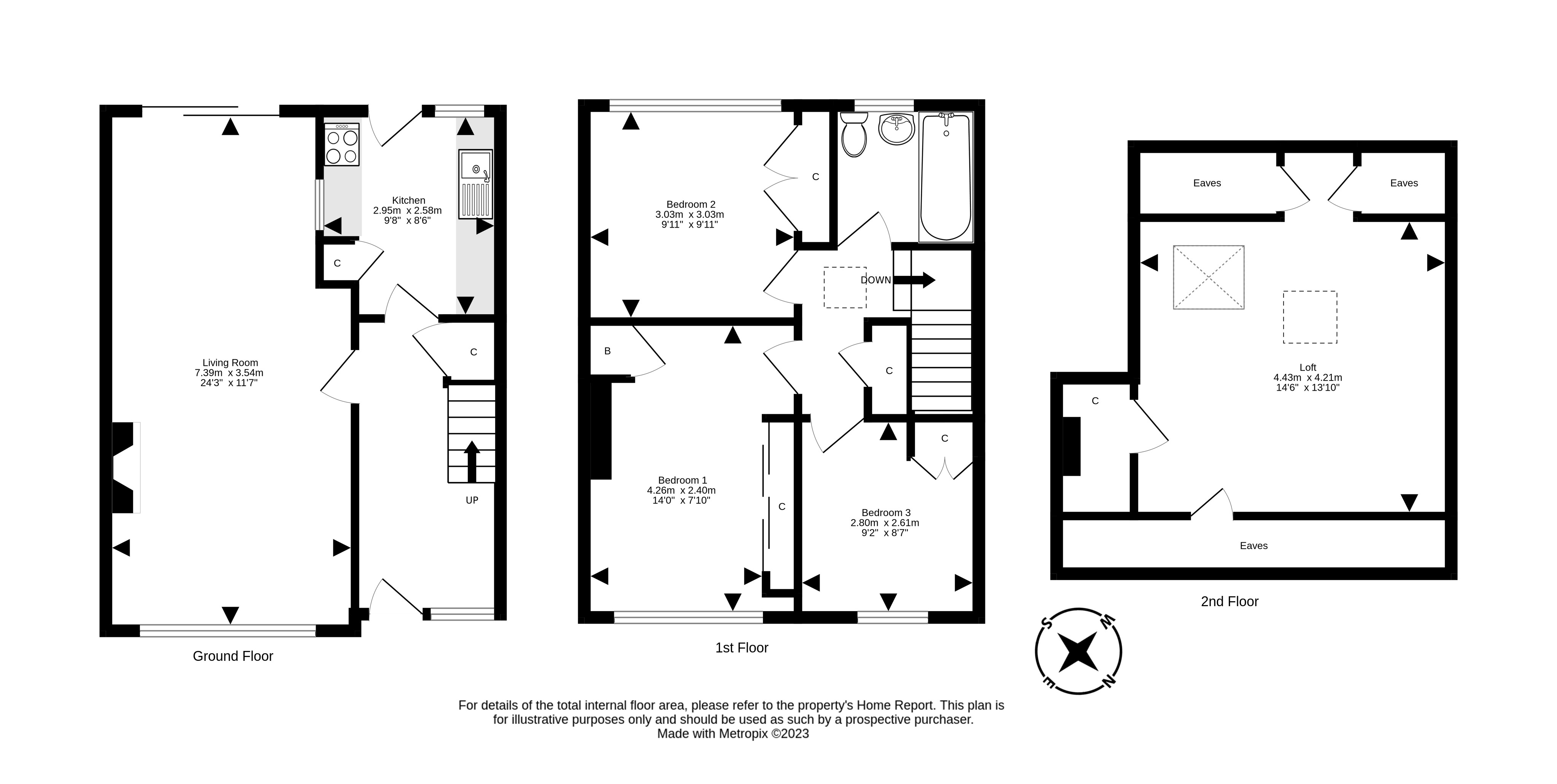 32 Eildon Street, Inverleith, Edinburgh EH3, 3 bedroom terraced house for sale - 64839938 ...
