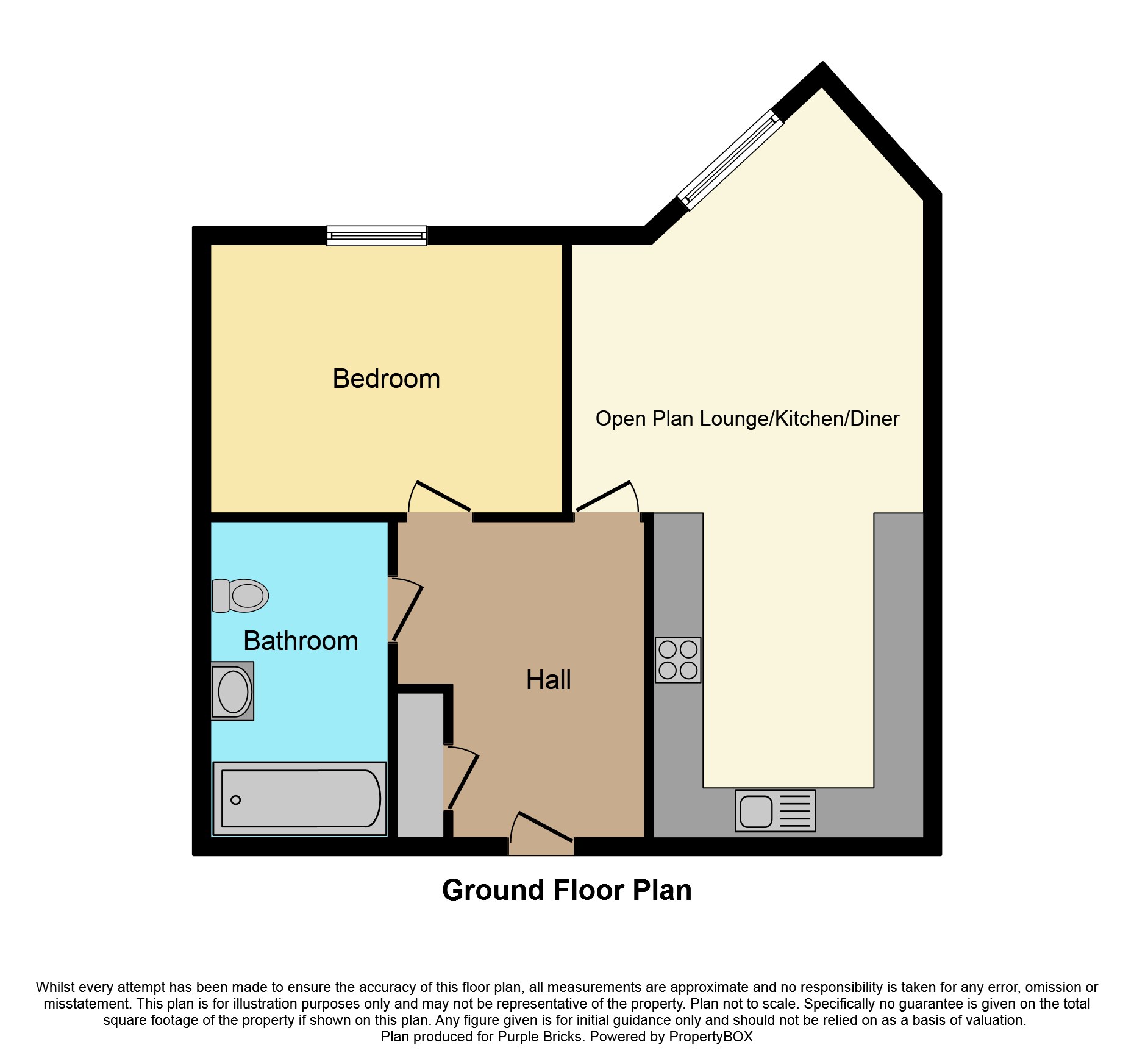 1 bed flat for sale in The Decks, Runcorn WA7 - Zoopla