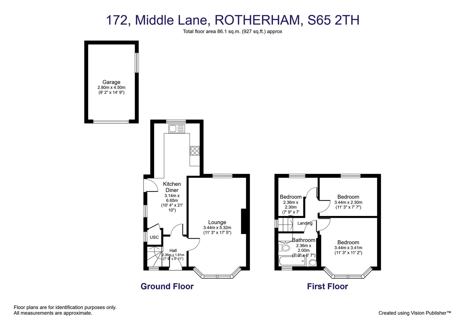Middle Lane, Clifton, Rotherham S65, 3 bedroom semi-detached house for ...