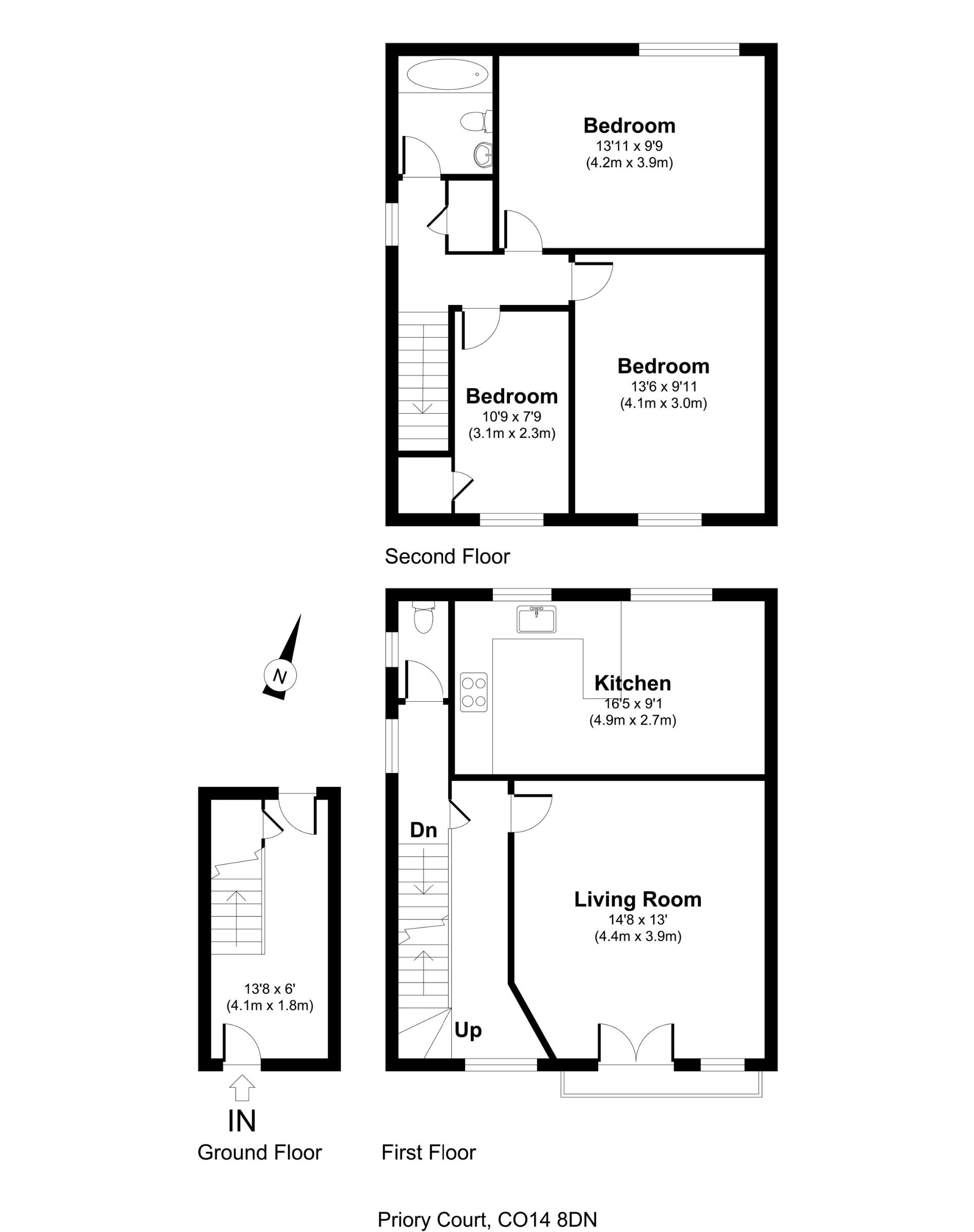 Free property report 1, Priory Court, Station Street, Walton On The ...