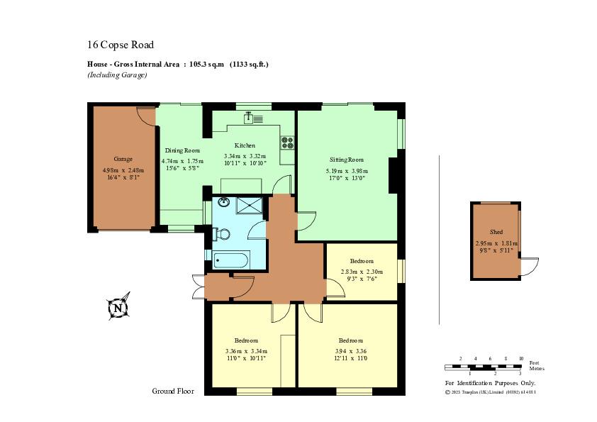 Copse Road, Hildenborough, Tonbridge TN11, 3 bedroom bungalow for sale ...