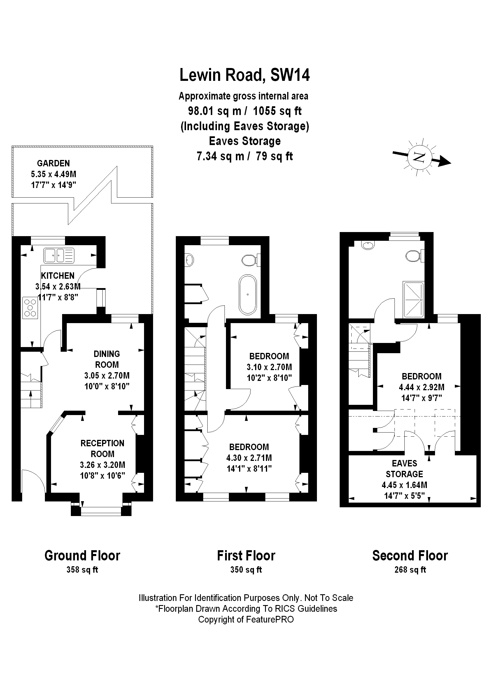 3 bed terraced house for sale in Lewin Road, London SW14 - Zoopla