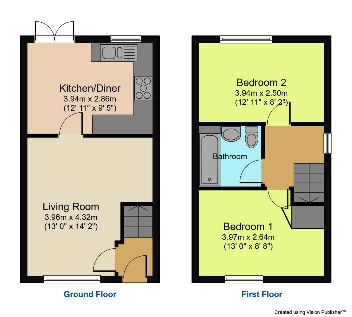 Sanderson Avenue, Bradford BD6, 2 bedroom semi-detached house for sale ...
