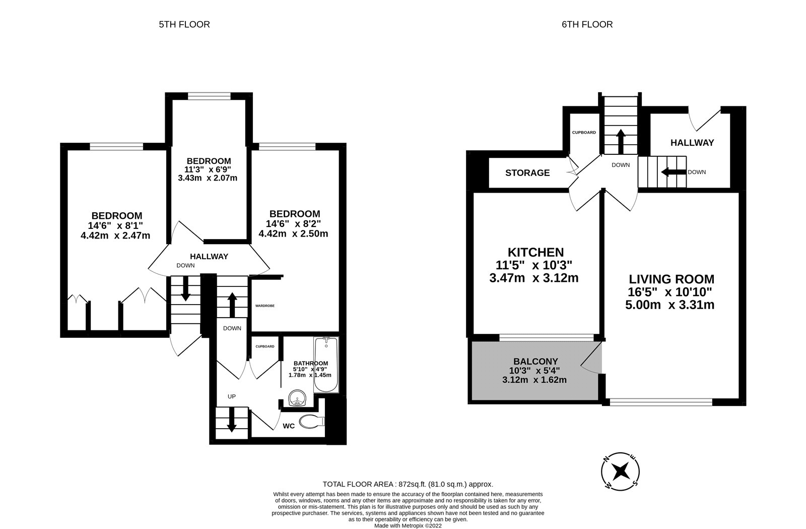 Bath Court, Bath Street EC1V, 3 bedroom flat for sale - 61702090 ...