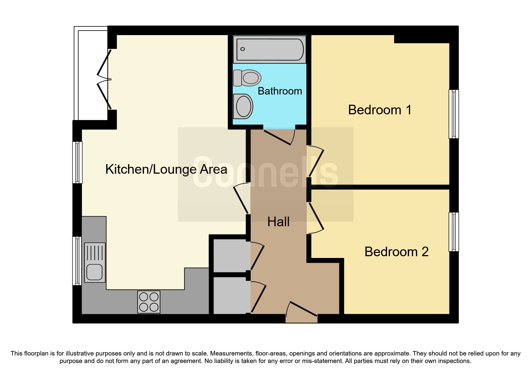 Hever Gardens, Kingsnorth, Ashford TN23, 2 bedroom flat for sale ...