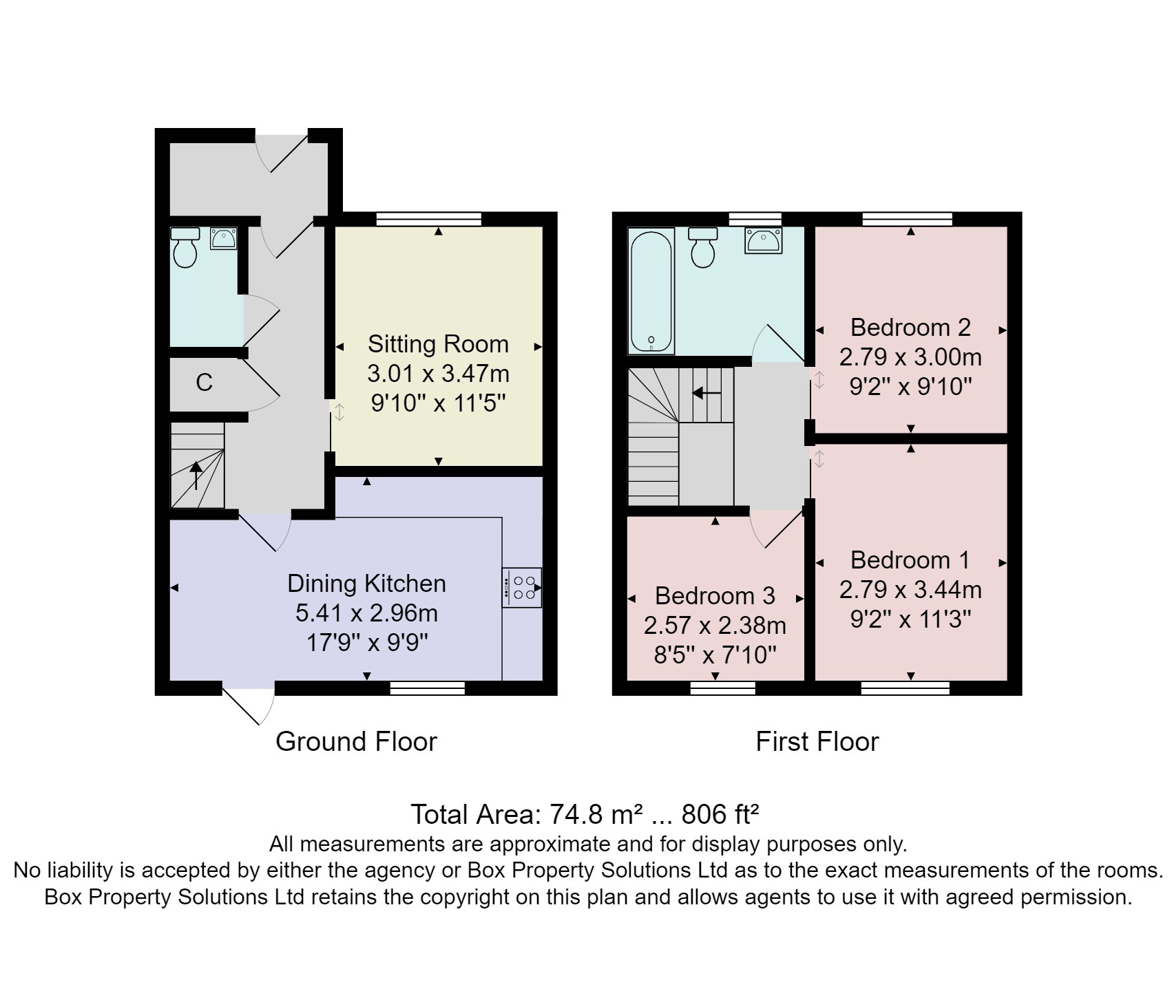 Burley Bank Road, Killinghall, Harrogate HG3, 3 bedroom town house for ...