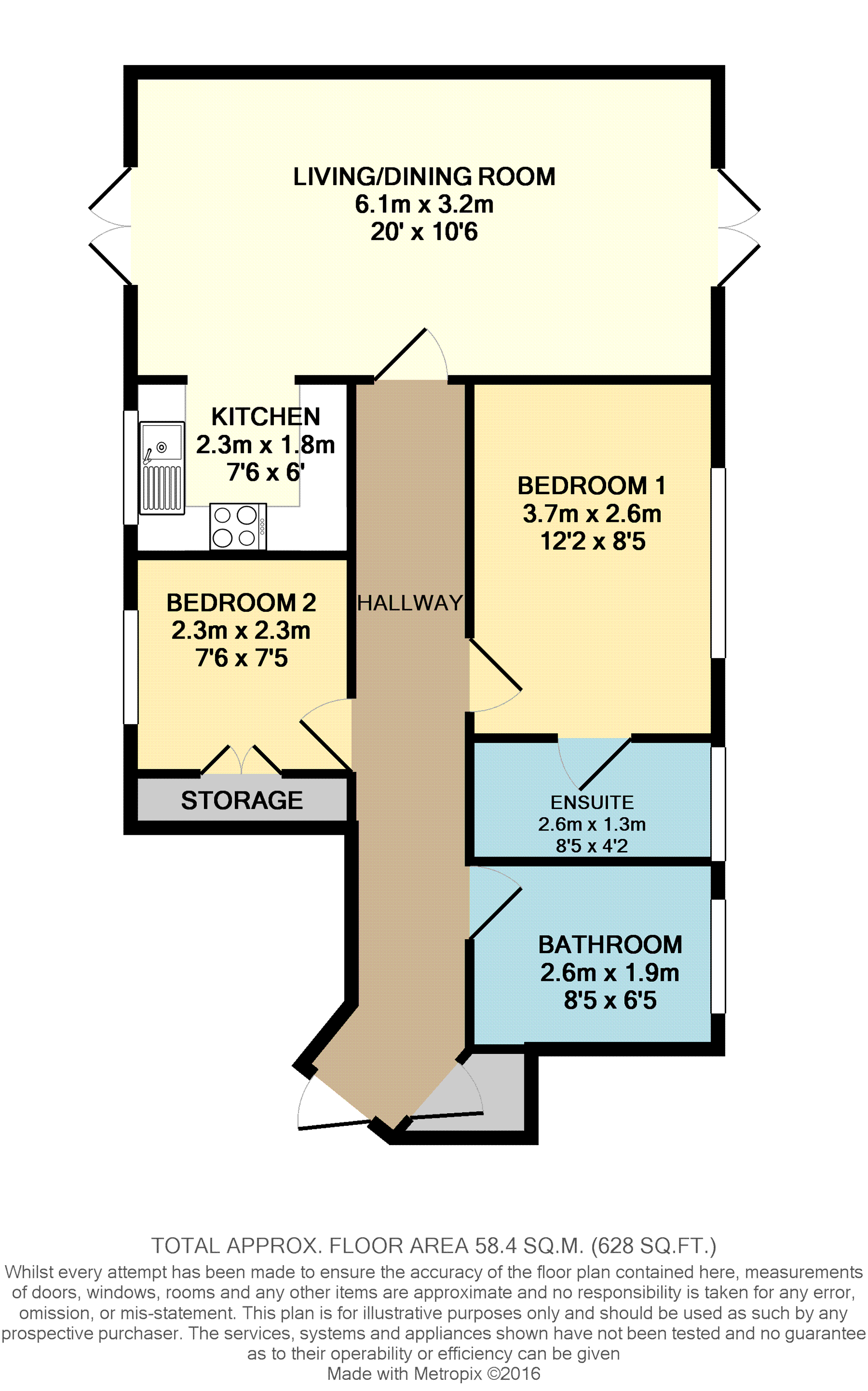 Free property report Flat 3, 19A, Mallow Street, Manchester, M15 5GE ...