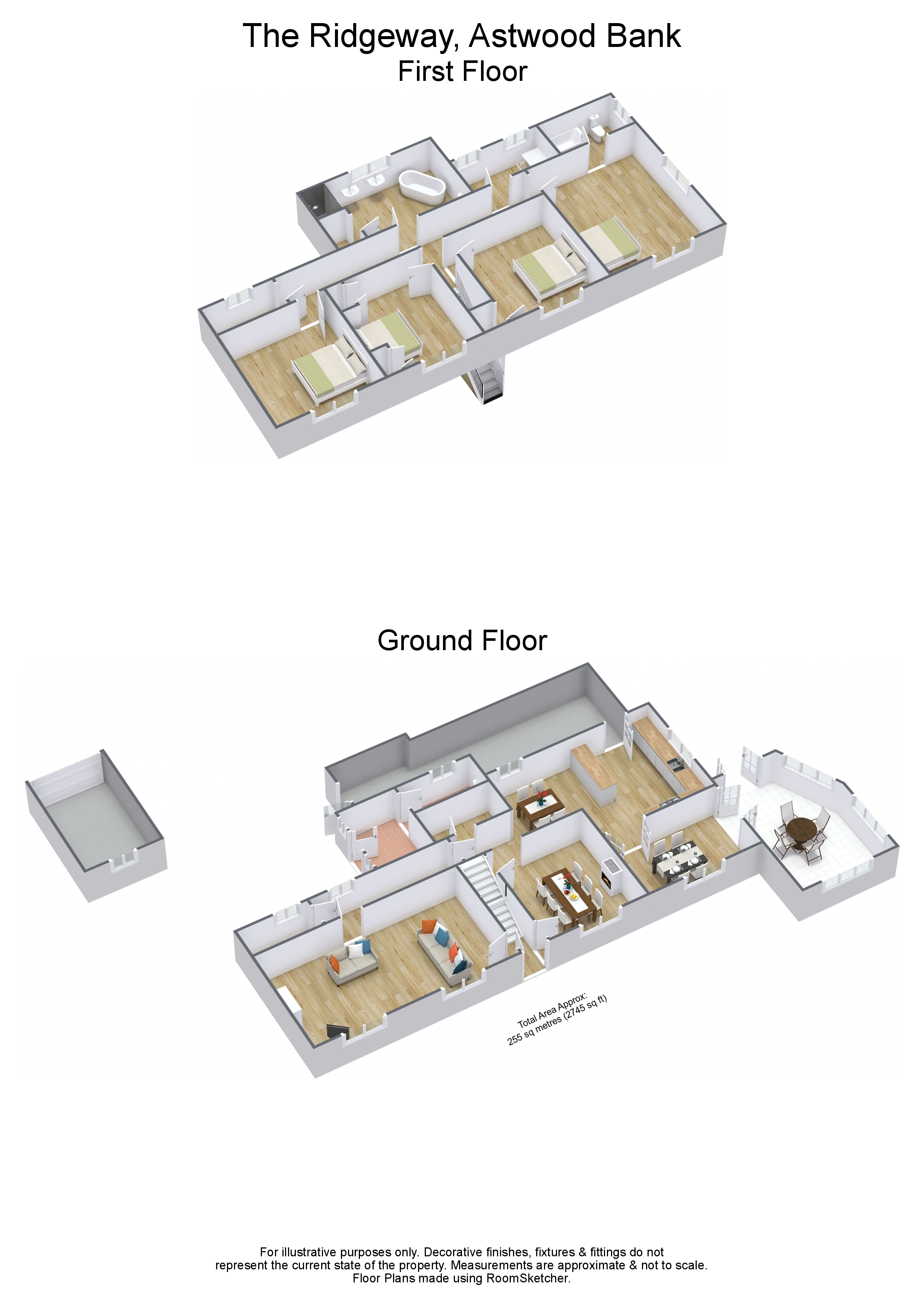 4 bed detached house for sale in The Ridgeway, Astwood Bank, Redditch ...