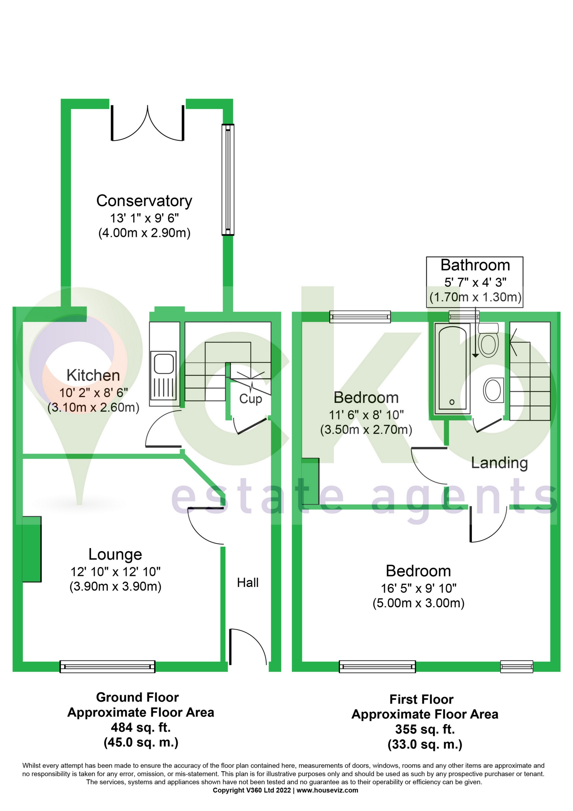 Downham Way, Bromley BR1, 2 bedroom terraced house to rent - 61433600 ...