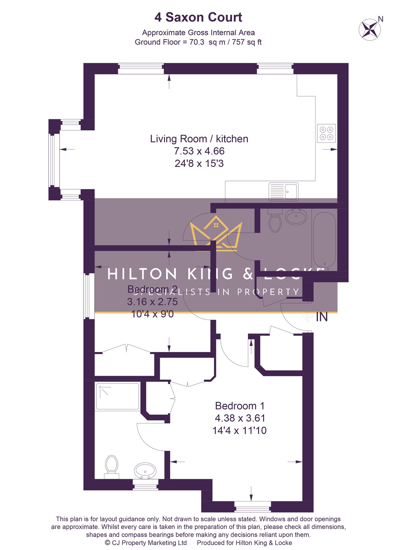 Free property report 4 Saxon Court, High Street, Iver, SL0 9PW - Chimnie