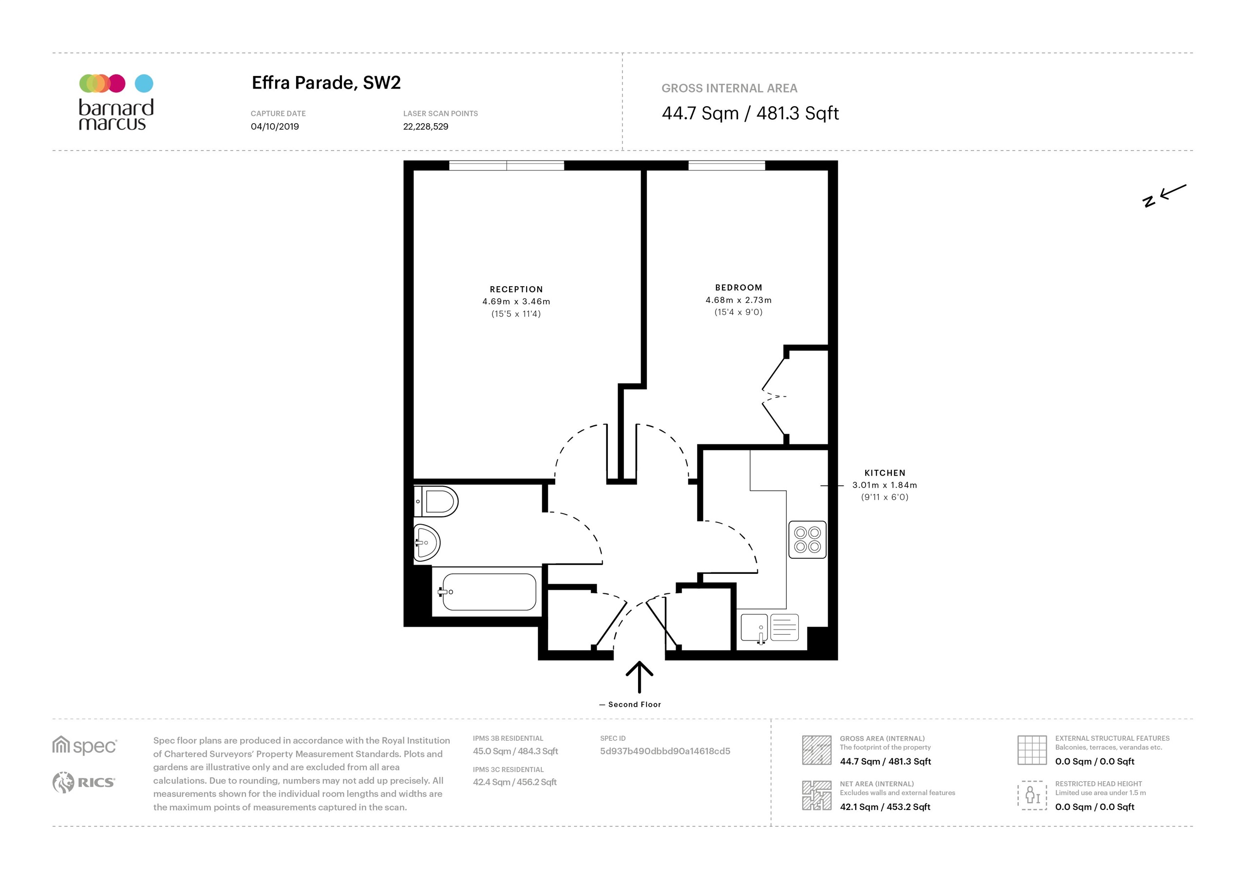 Effra Parade, London SW2, 1 bedroom flat for sale - 61781932 ...