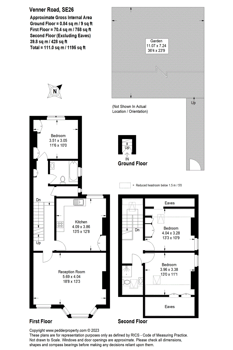 Venner Road, Sydenham, London SE26, 3 bedroom flat for sale - 64136640 ...