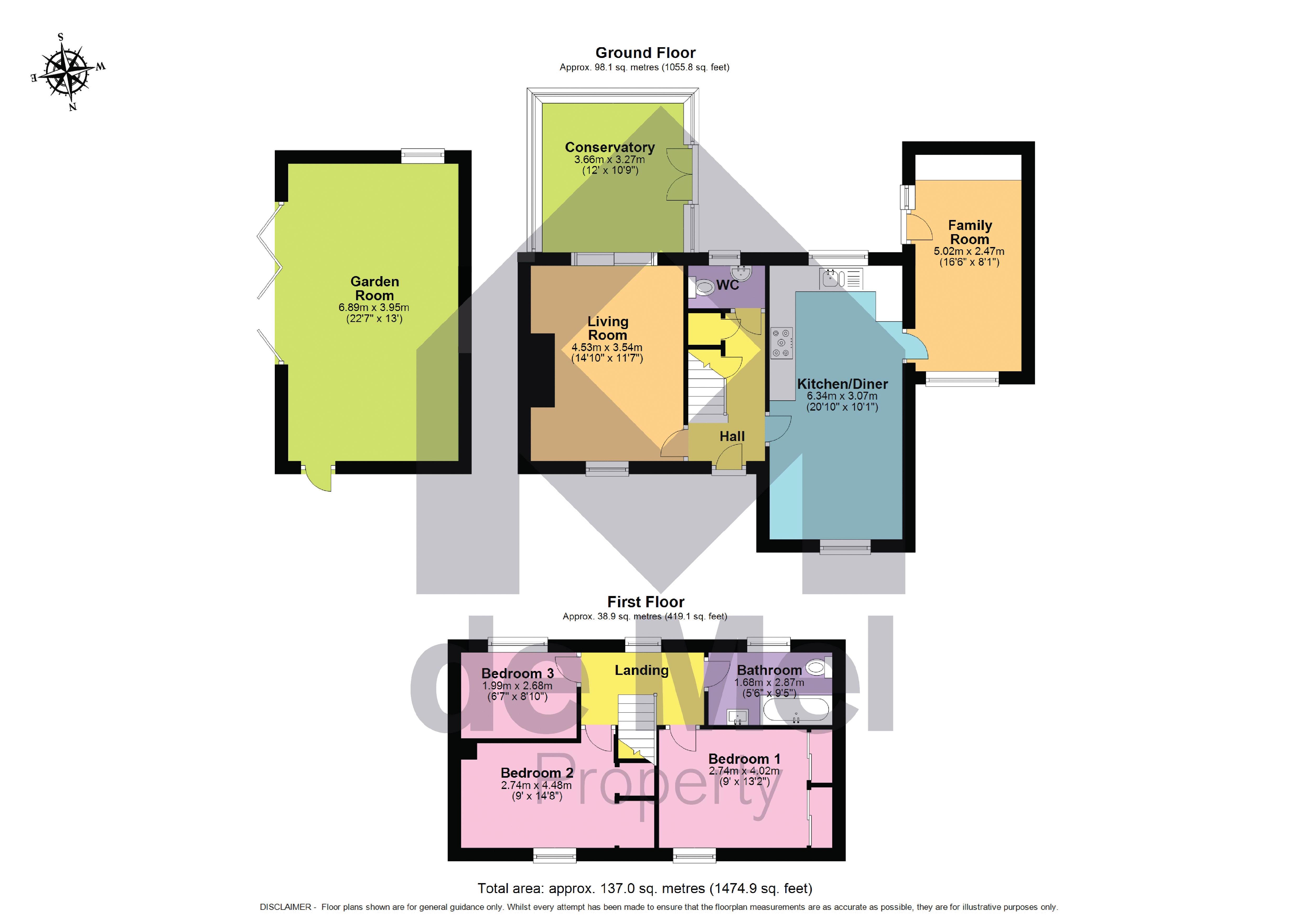 Wood Stanway Drive, Bishops Cleeve, Cheltenham GL52, 3 bedroom detached ...